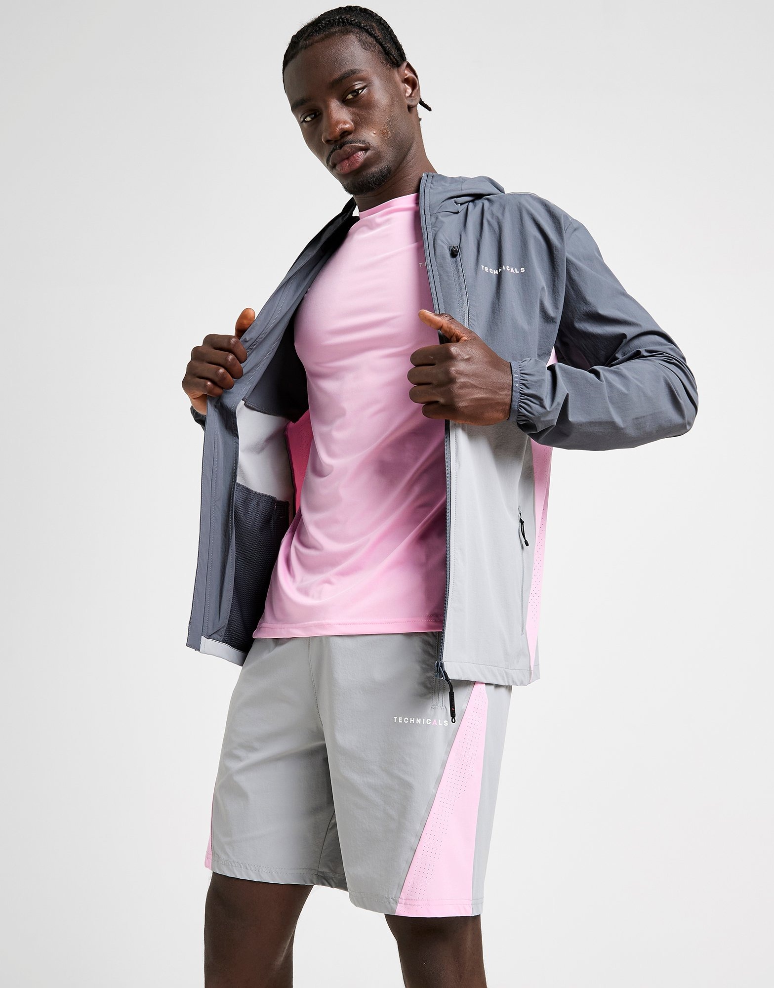 Grijs Technicals Tubo Shorts - JD Sports Nederland