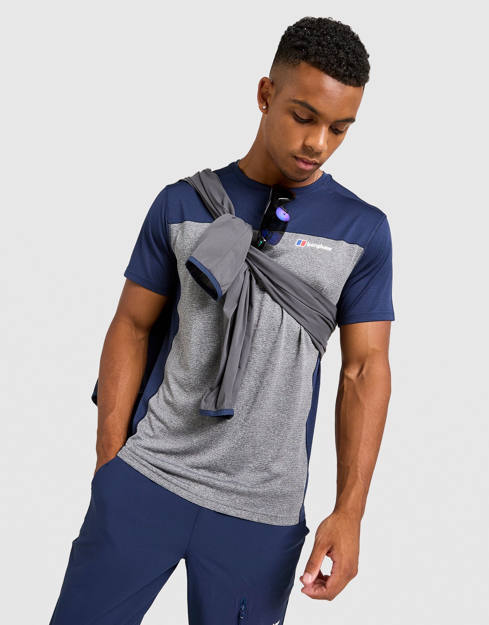 Grey Berghaus Explorer Tech T-Shirt - JD Sports Global