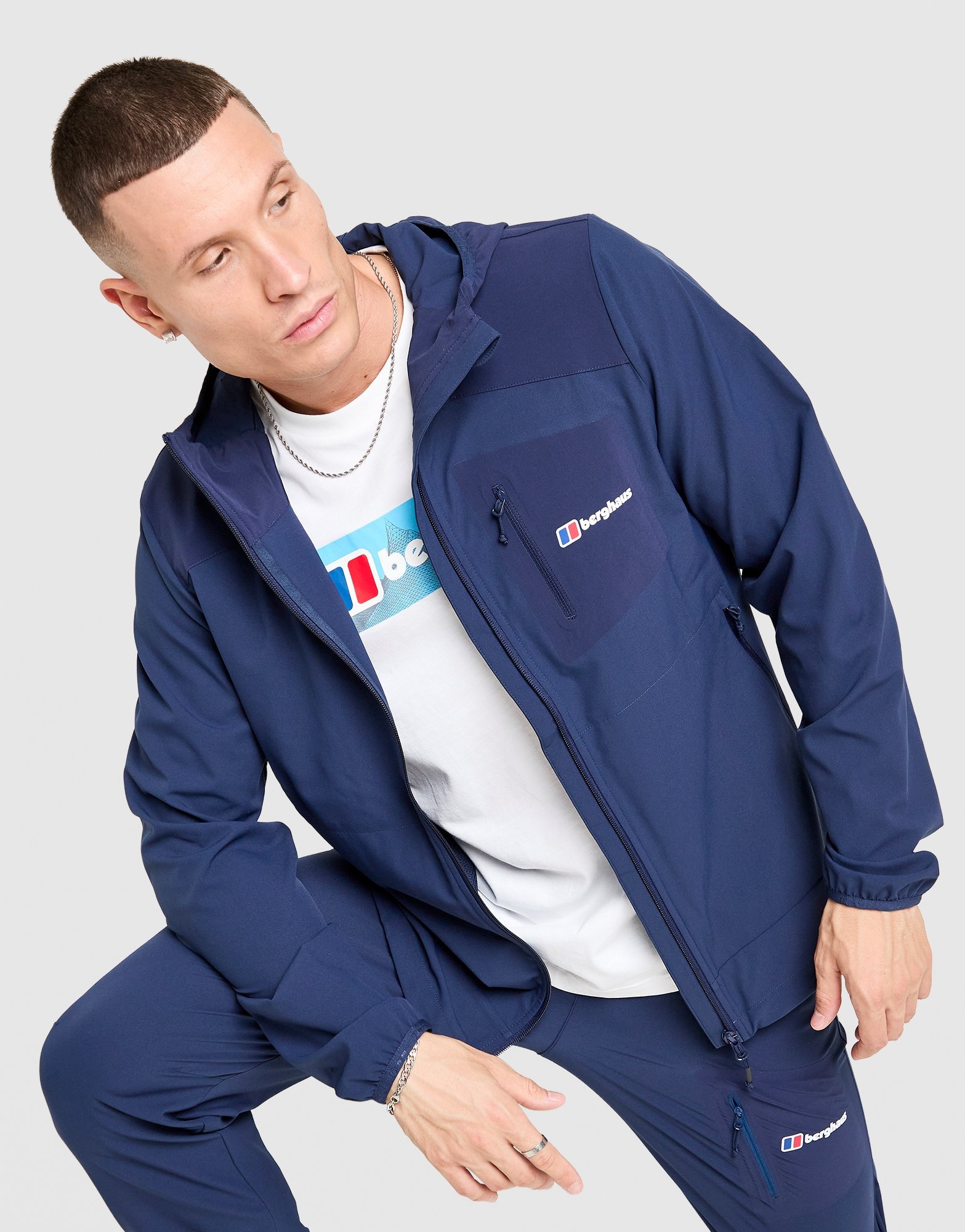 Blue Berghaus Intervale Jacket - JD Sports België