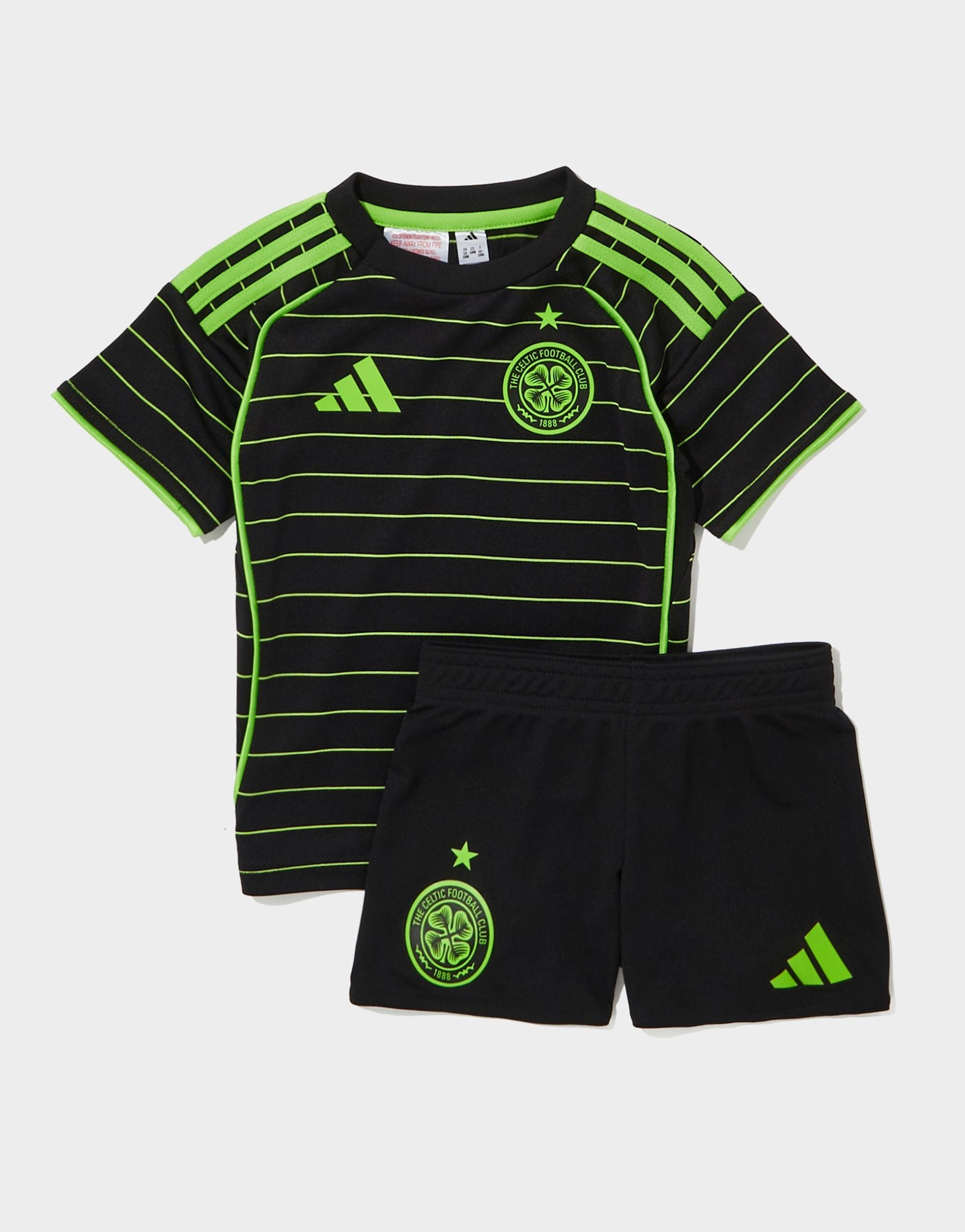 adidas Kit Trasferta Celtic 2025/26 Neonato in Nero - JD Sports Italia