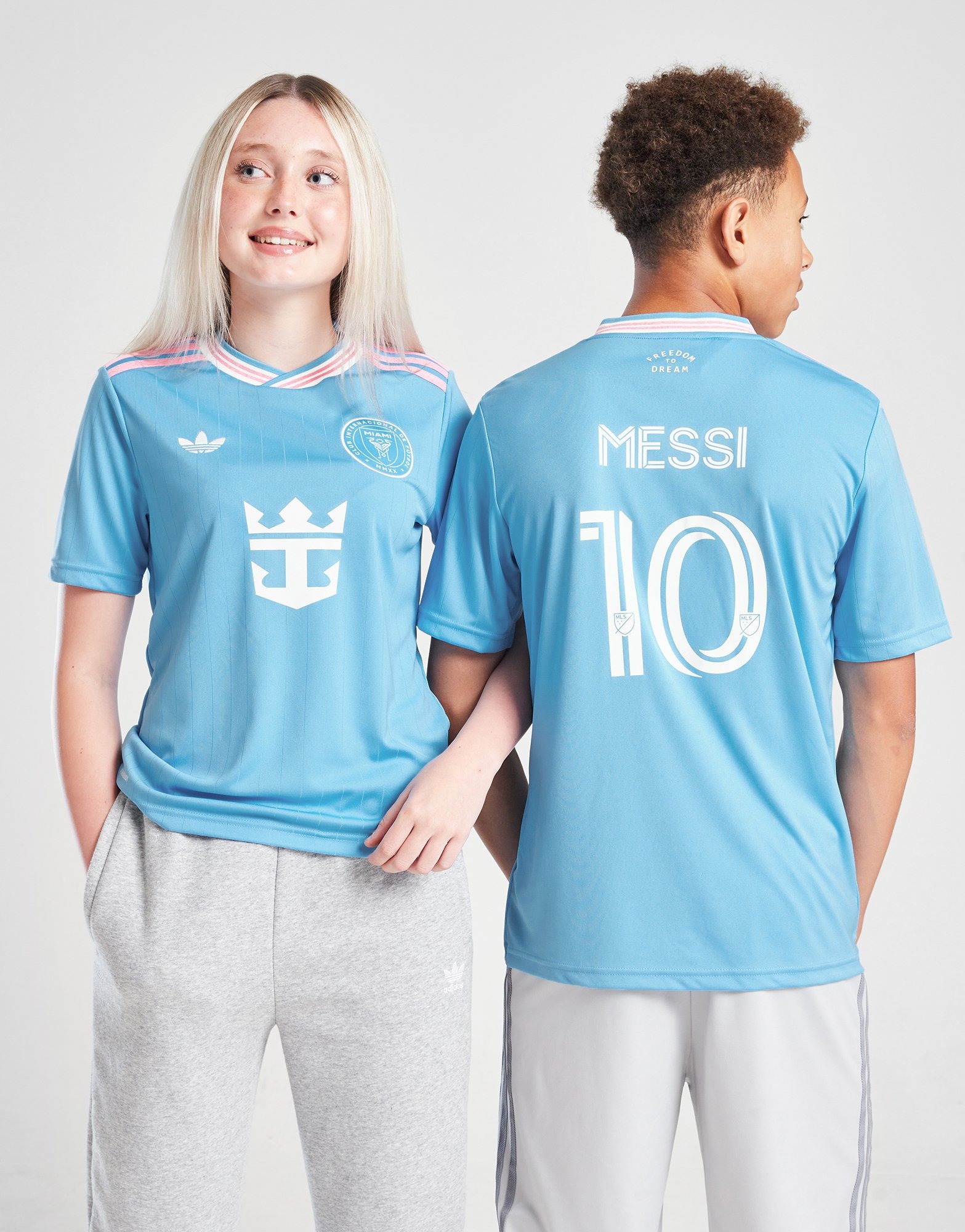 Blue adidas Inter Miami CF 2025/26 Third Shirt Junior | JD Sports UK