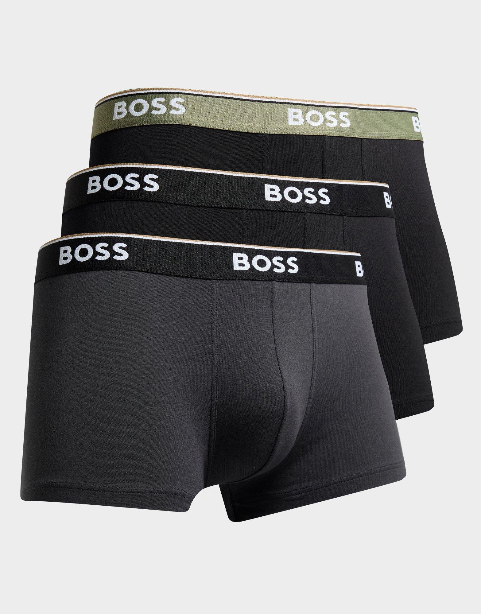 BOSS Pack de 3 boxers Power en Negro - JD Sports España