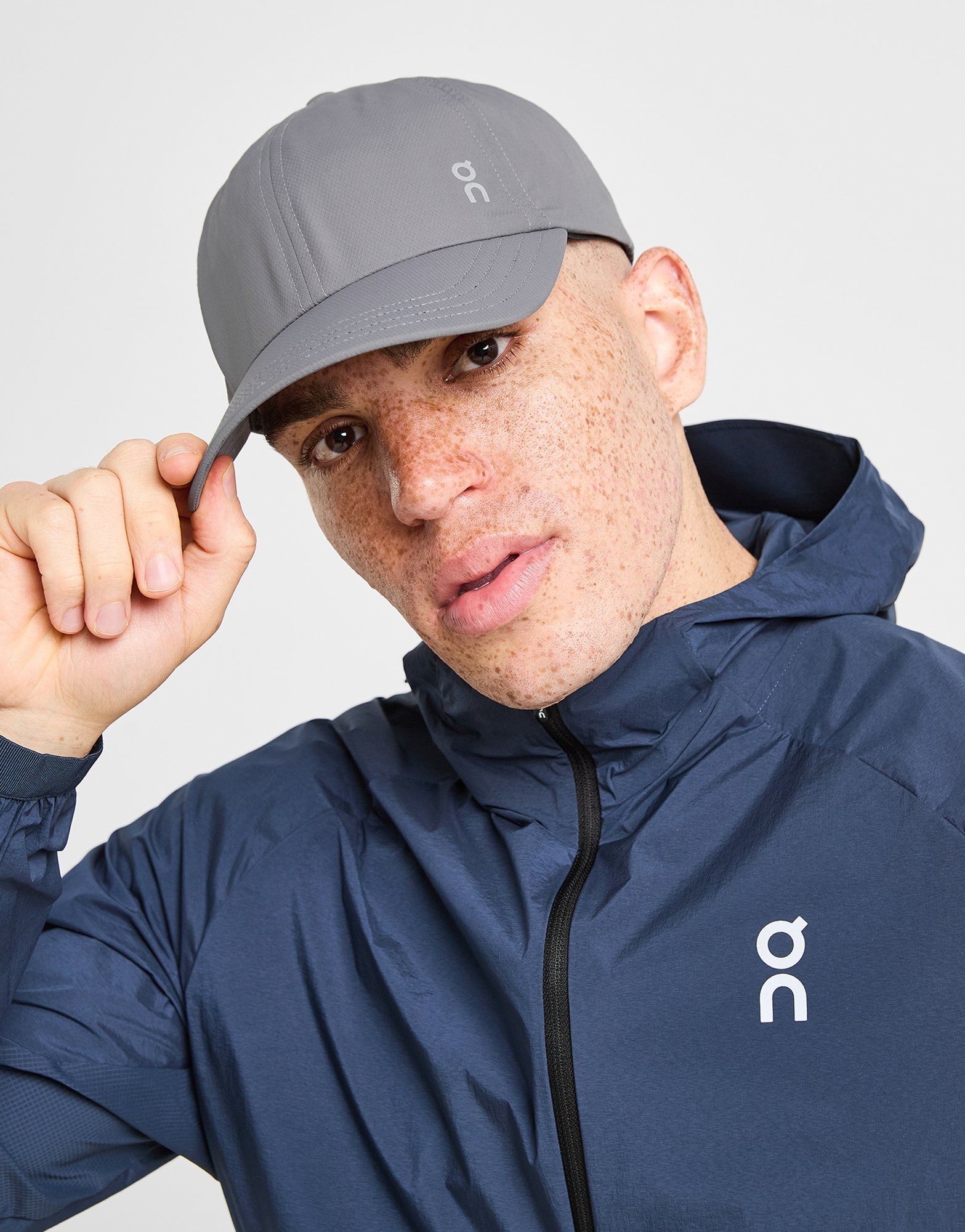 Grey On Running Six-Panel Cap | JD Sports UK