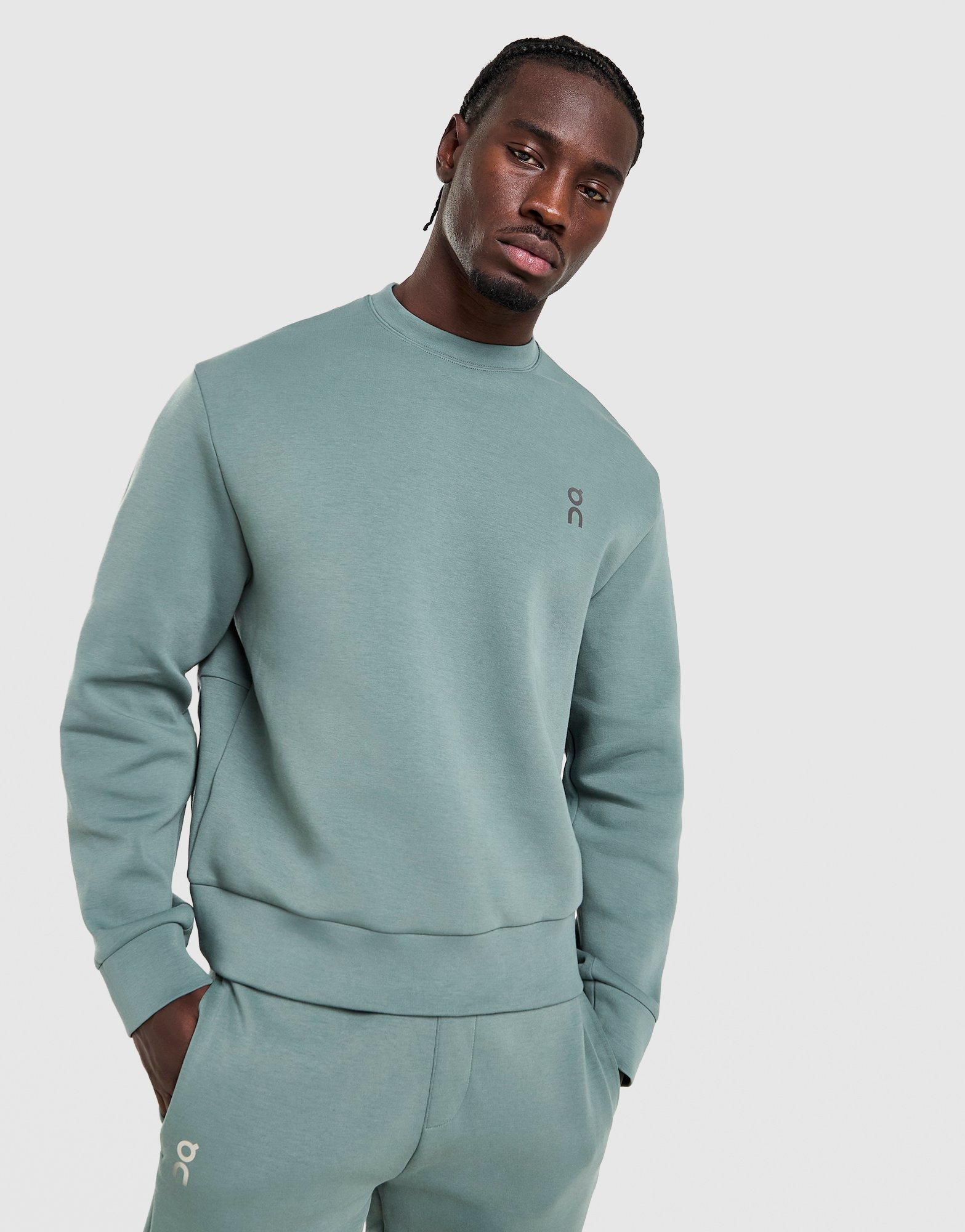 Green On Running Tech Crew Sweatshirt - JD Sports NZ
