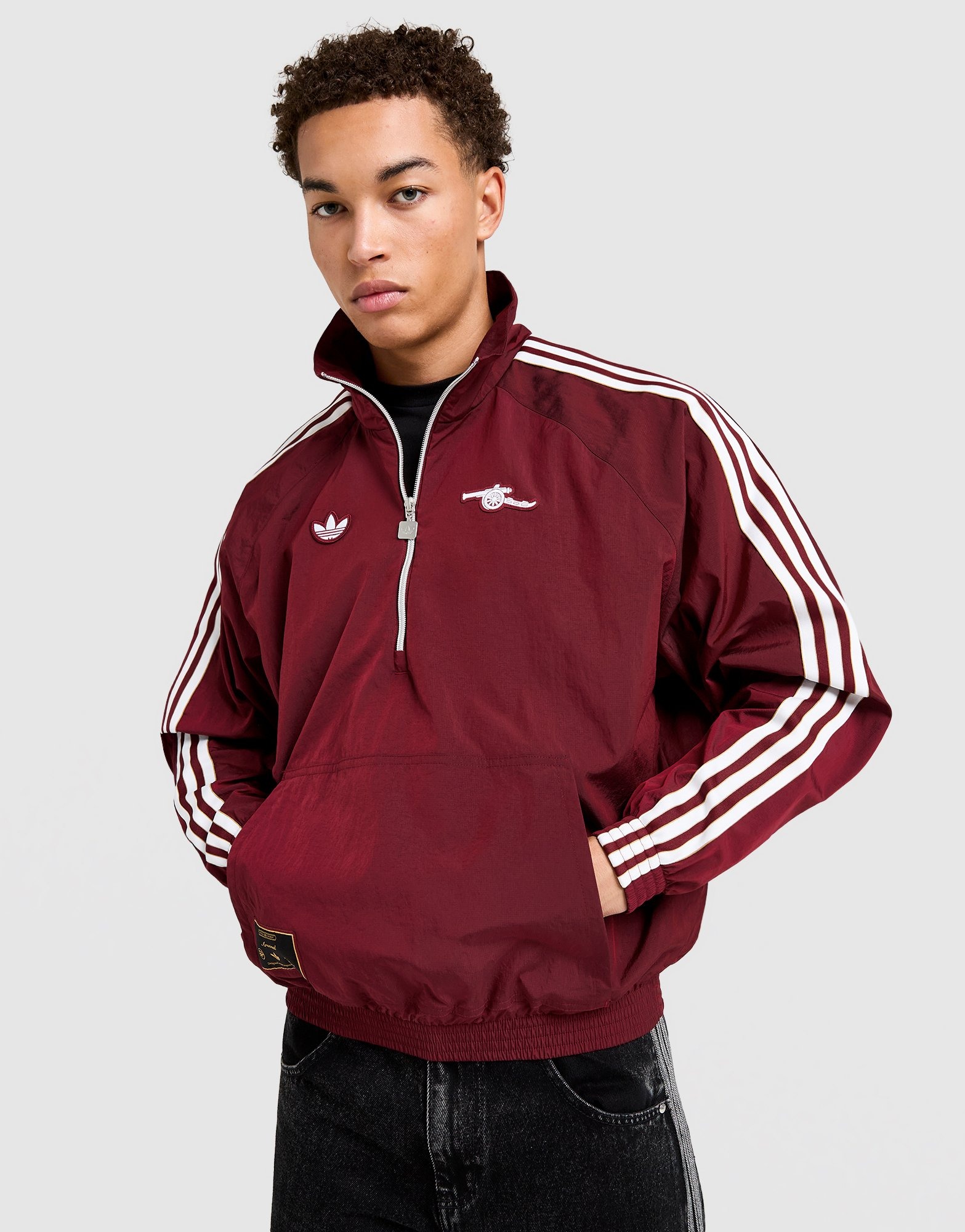 Red adidas Originals Arsenal FC Icon Track Jacket - JD Sports Global