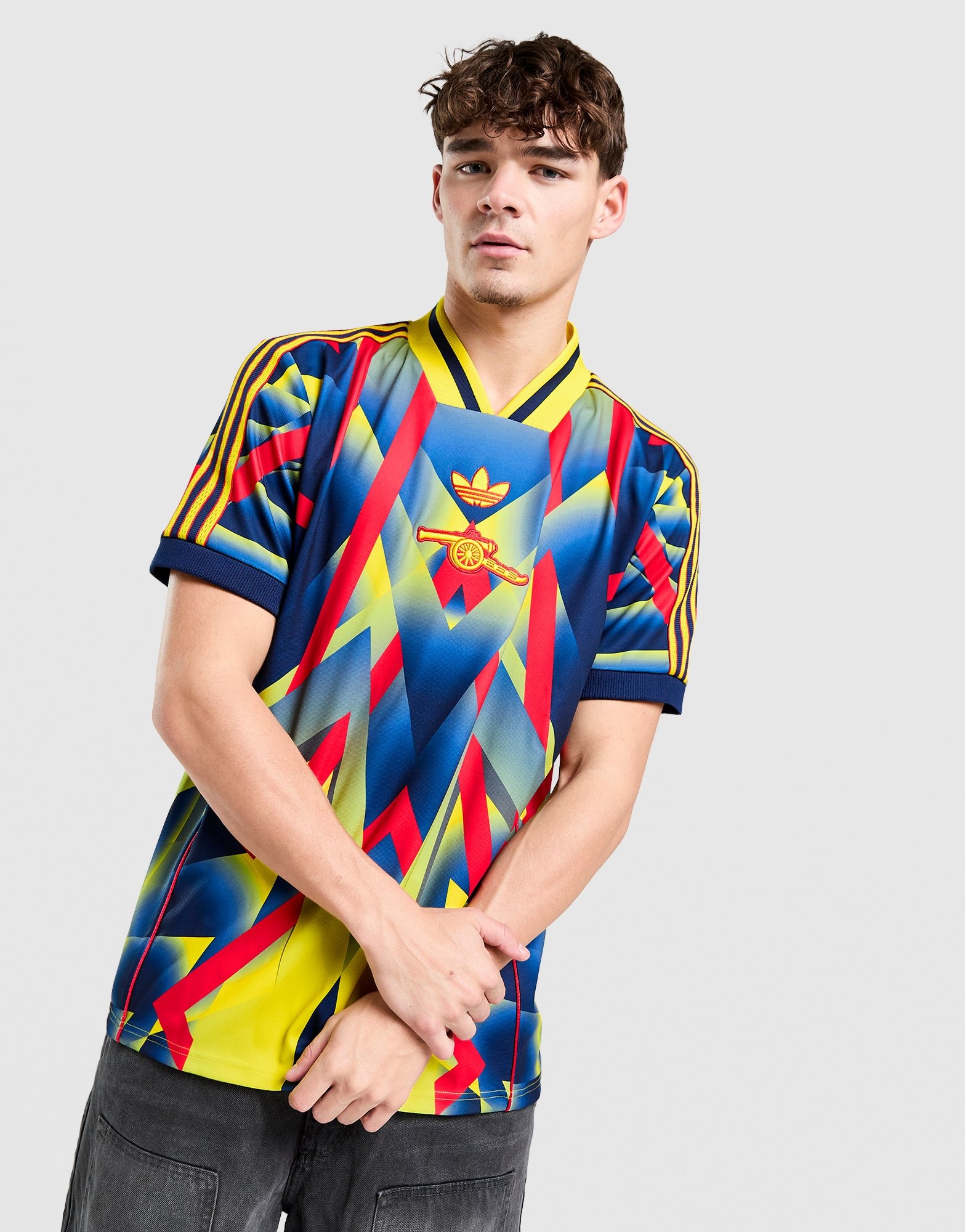 Yellow adidas Originals Arsenal F.C. LFSTLR Jersey | JD Sports UK