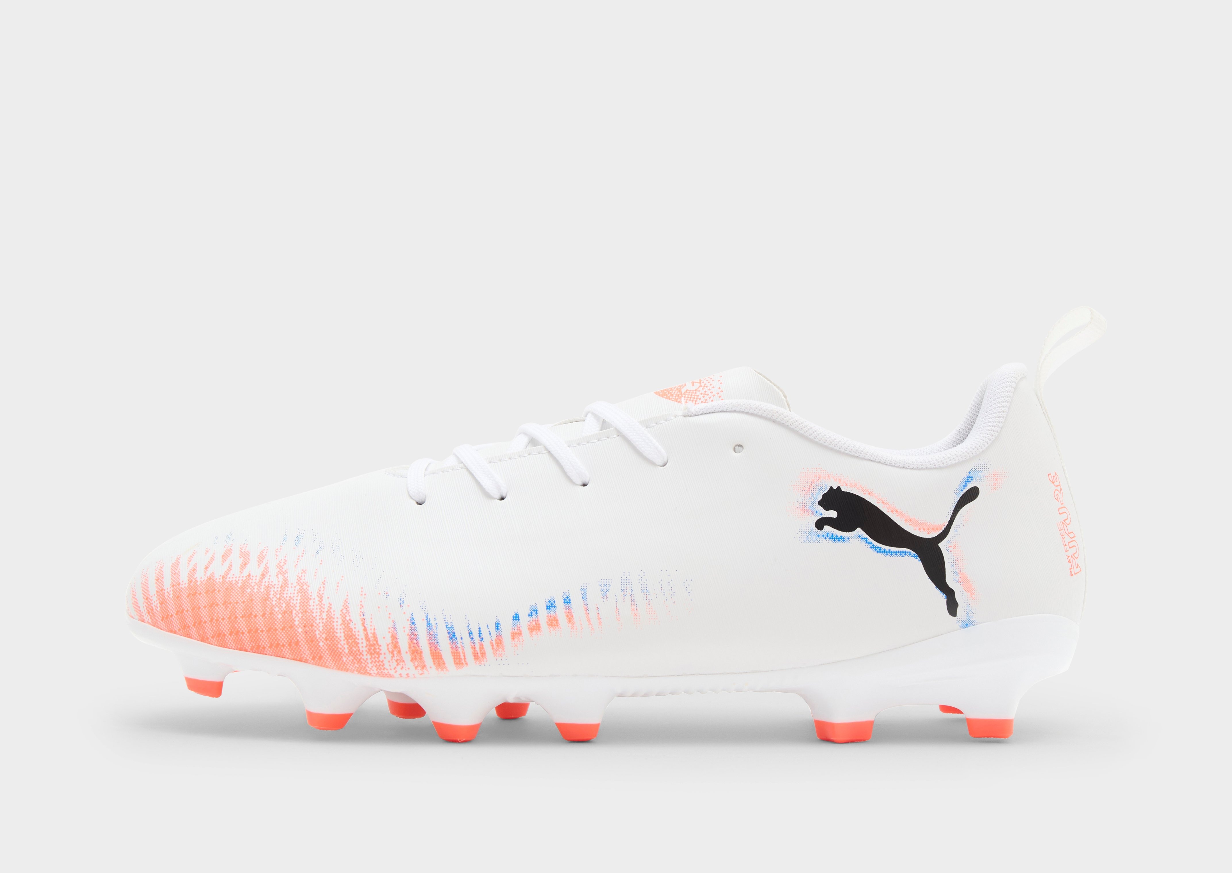 White PUMA Future 8 Play Fg Junior - JD Sports Australia