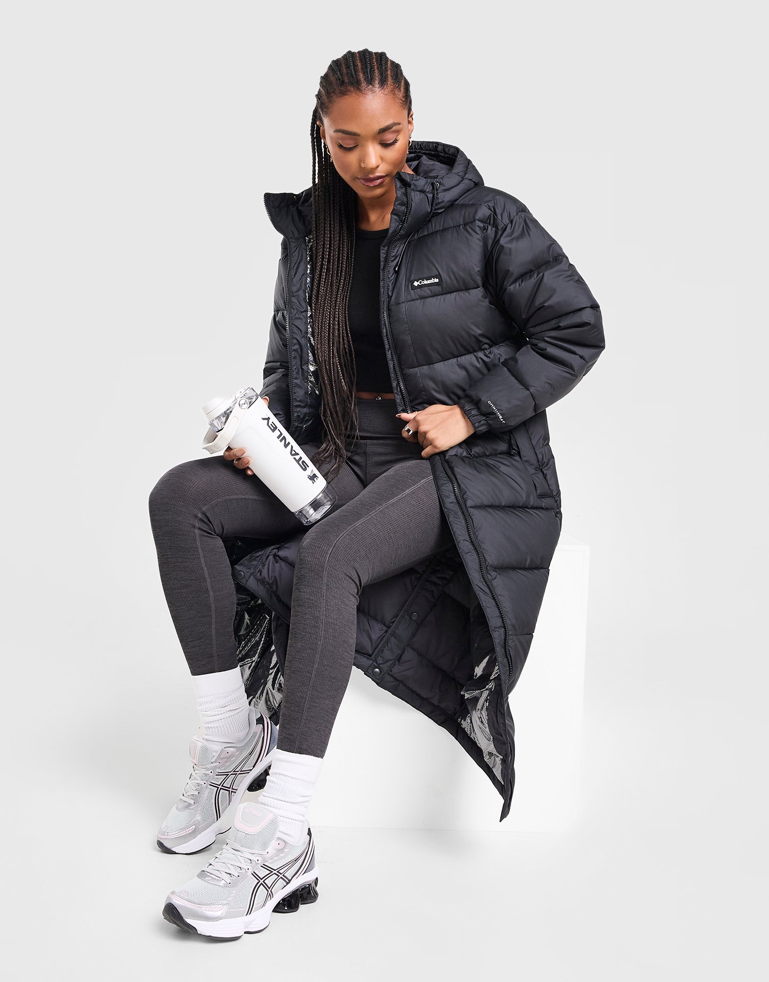 Columbia Veste Pike Lake Longline Femme Noir- JD Sports France