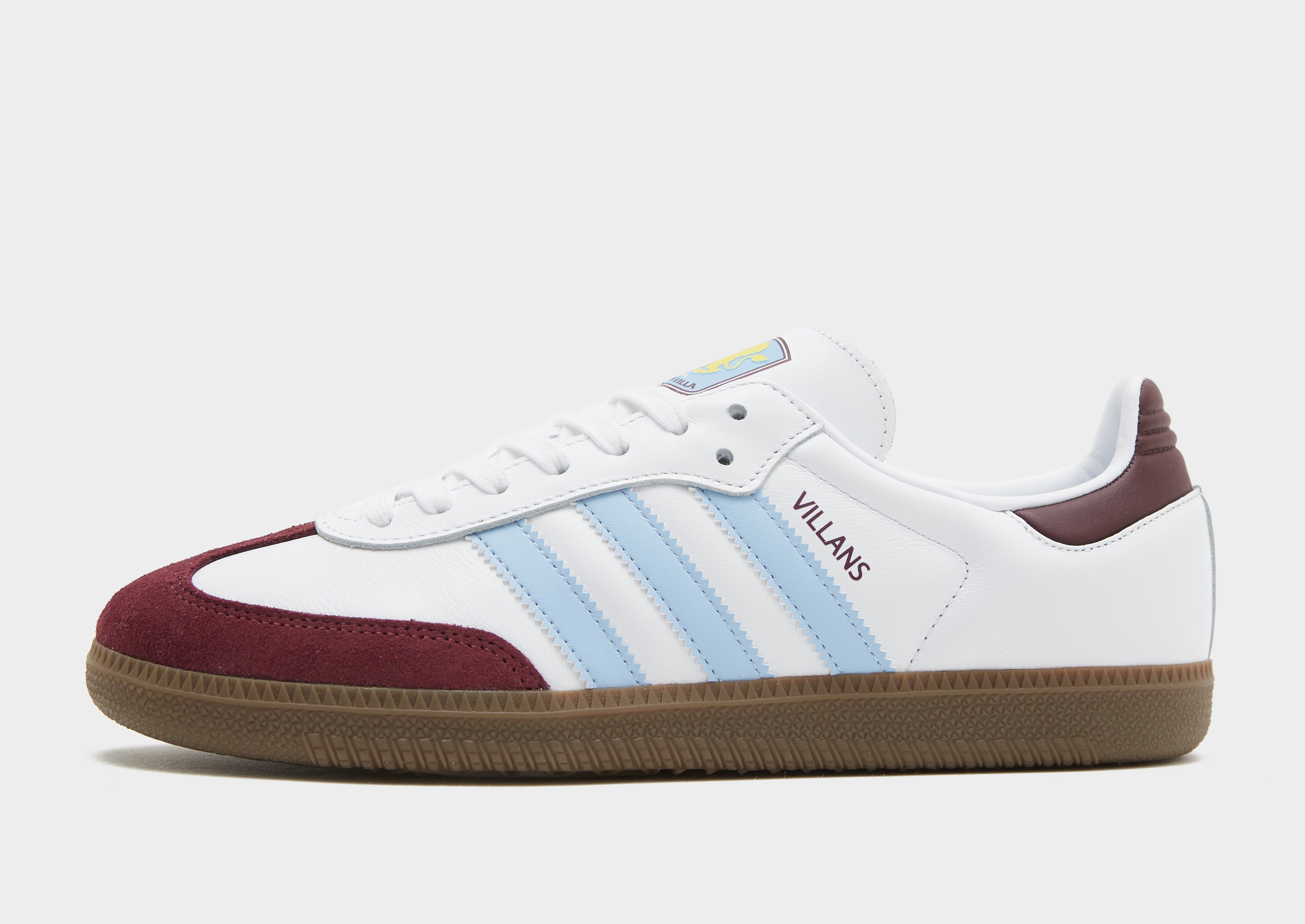 Hvid adidas Originals Samba Aston Villa - JD Sports Danmark