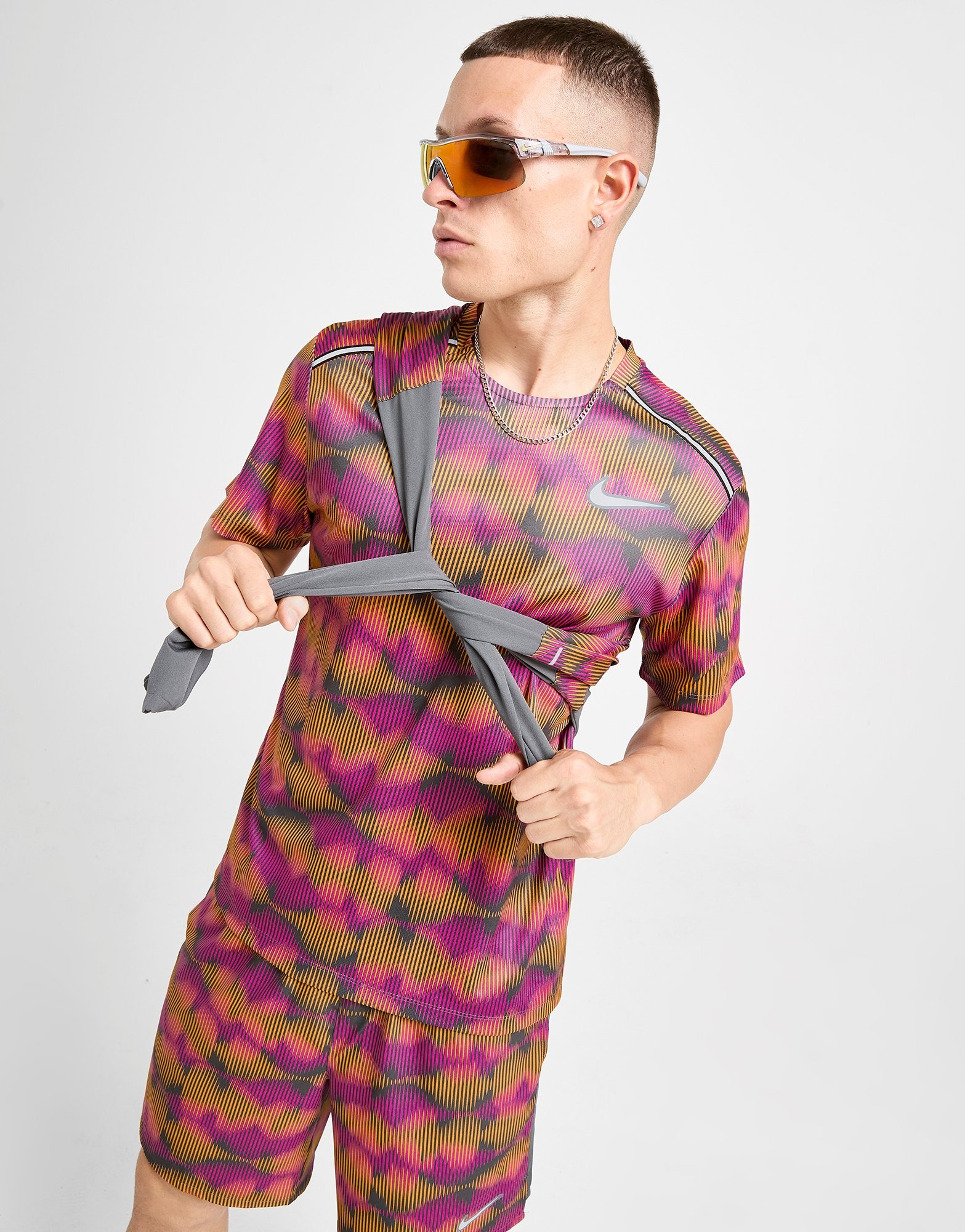 Orange Nike Festival Miler T-Shirt - JD Sports Global