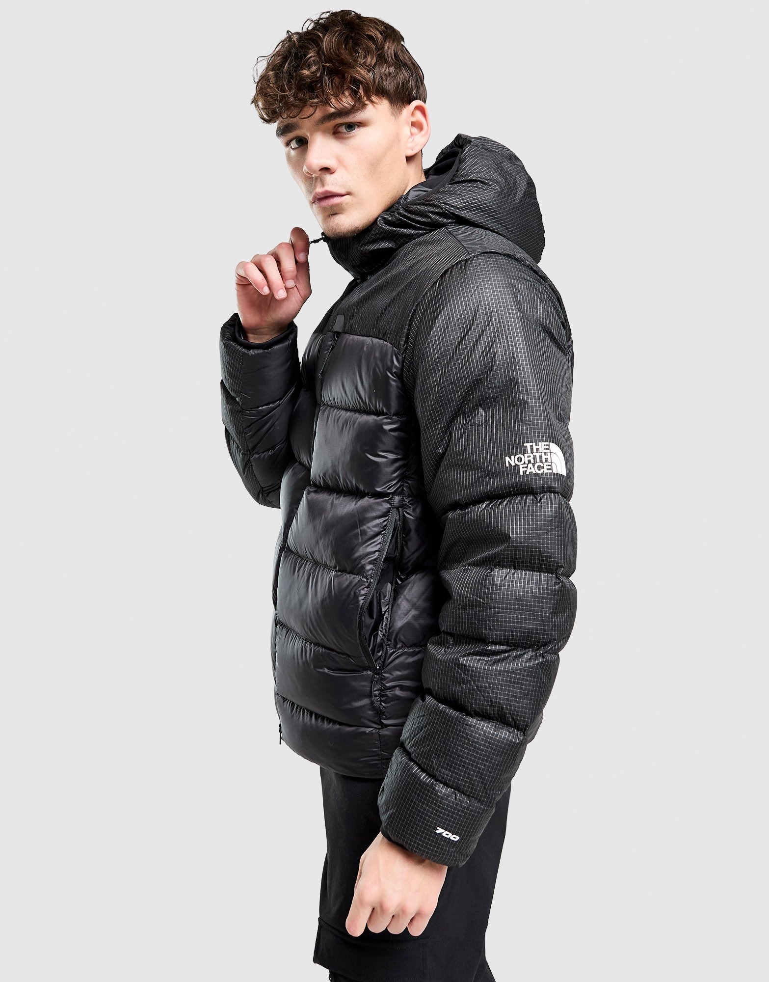 Black The North Face M HKE Kalix Down Hooded Jacket | JD Sports UK