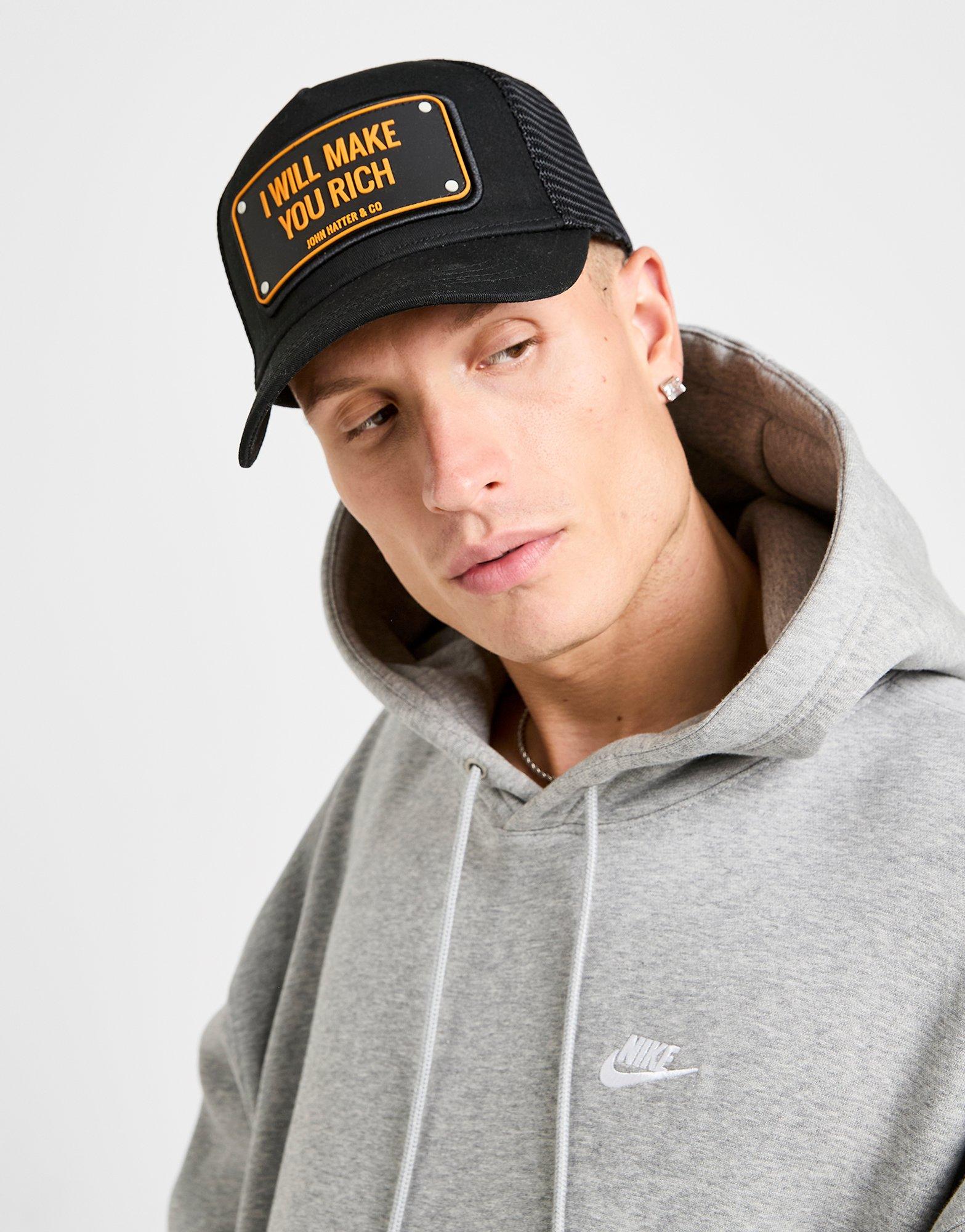 Musta John Hatter & Co Rich Trucker Cap - JD Sports Finland