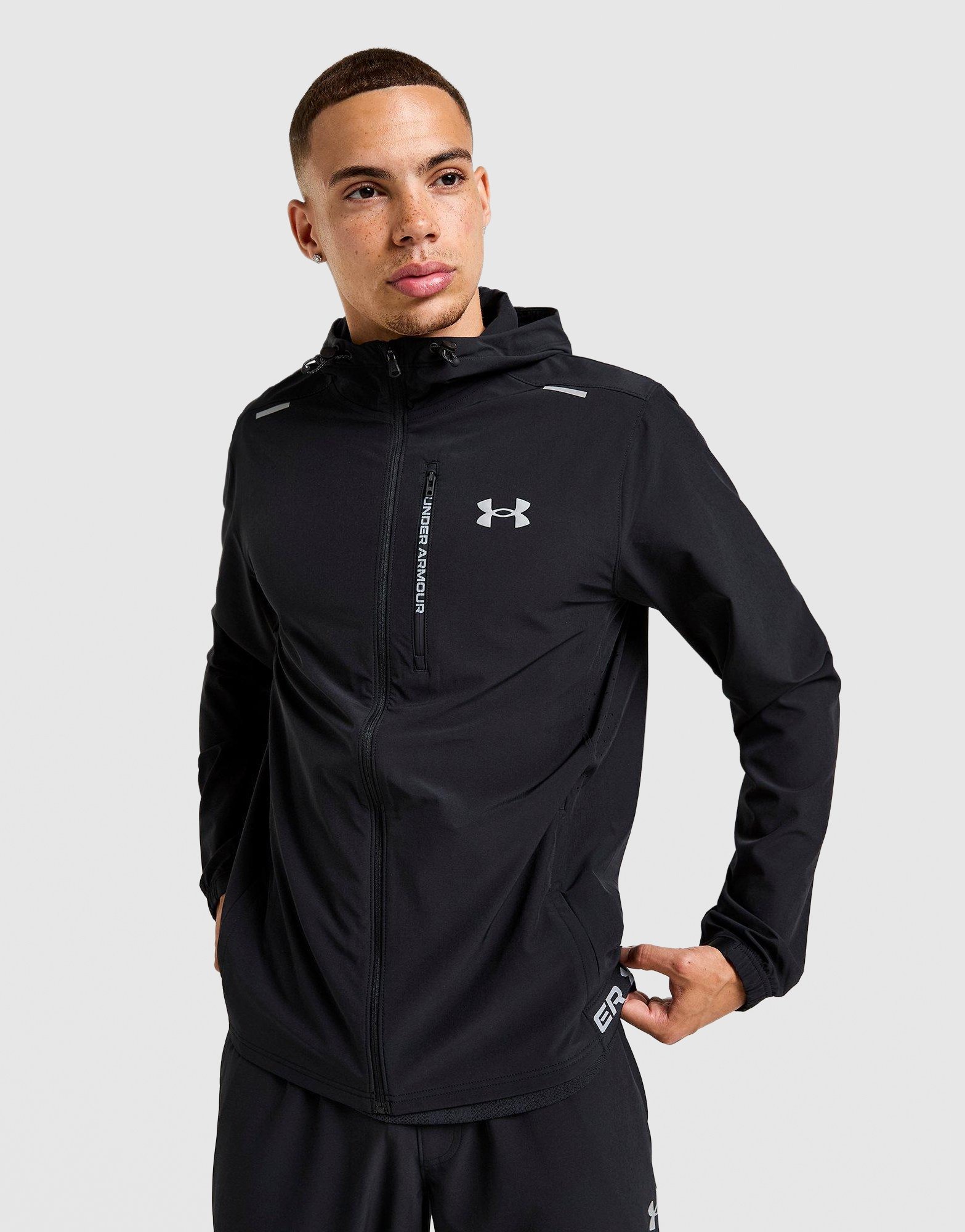 Black Under Armour Vanish Performance Jacket - JD Sports Global