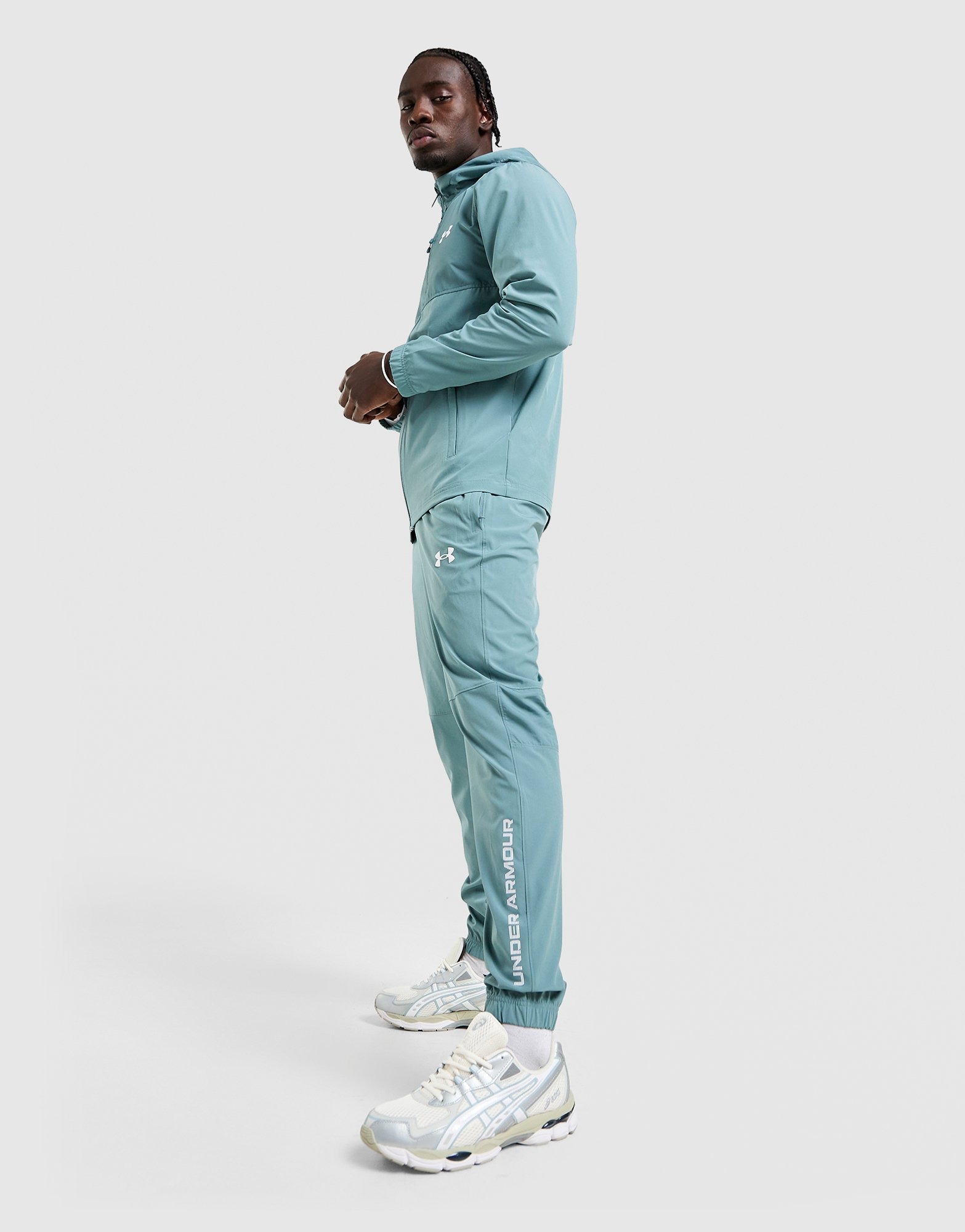Green Under Armour Lock Up 2.0 Woven Track Pants - JD Sports NZ