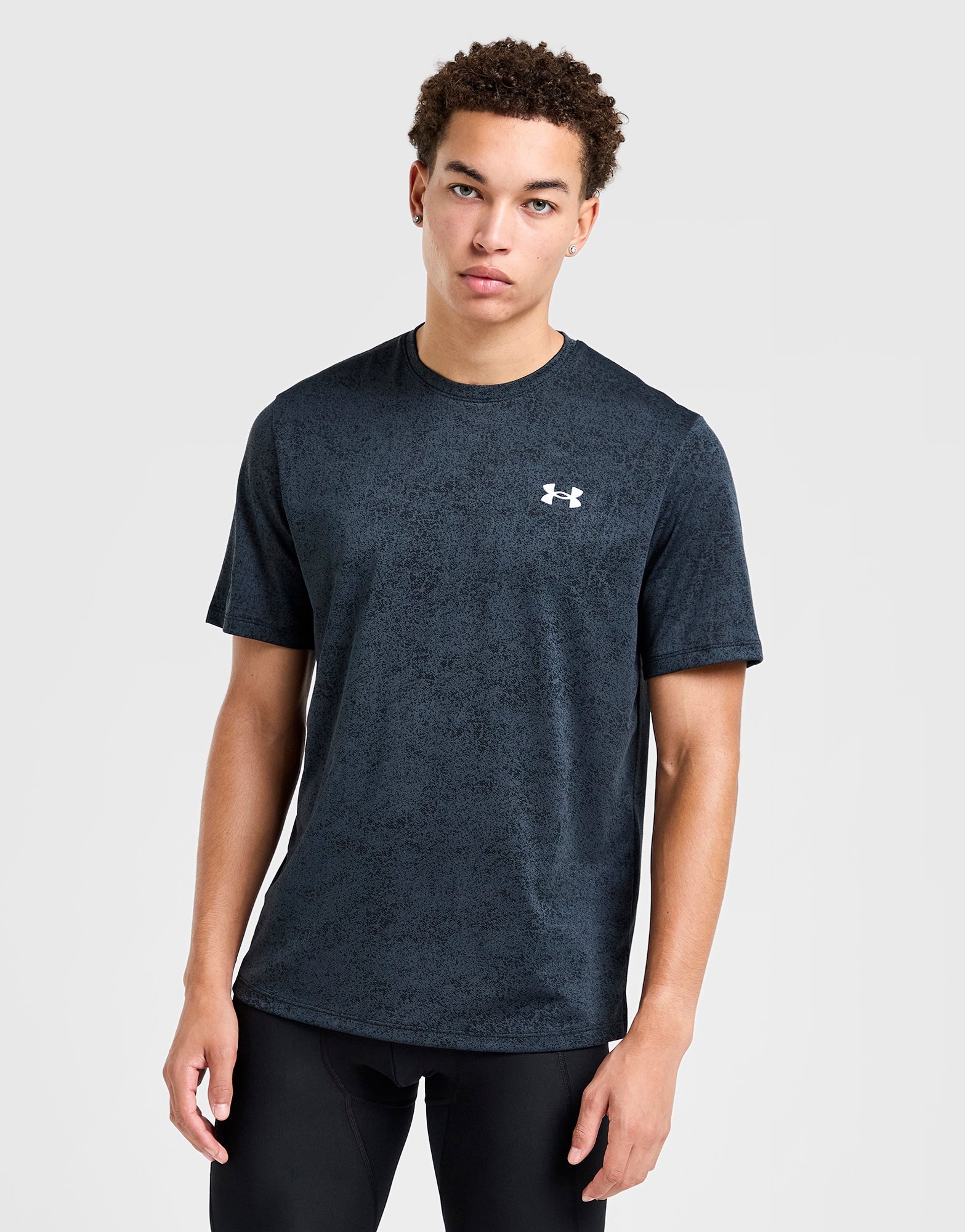 Under Armour T-shirt Tech Pixel Noir- JD Sports France