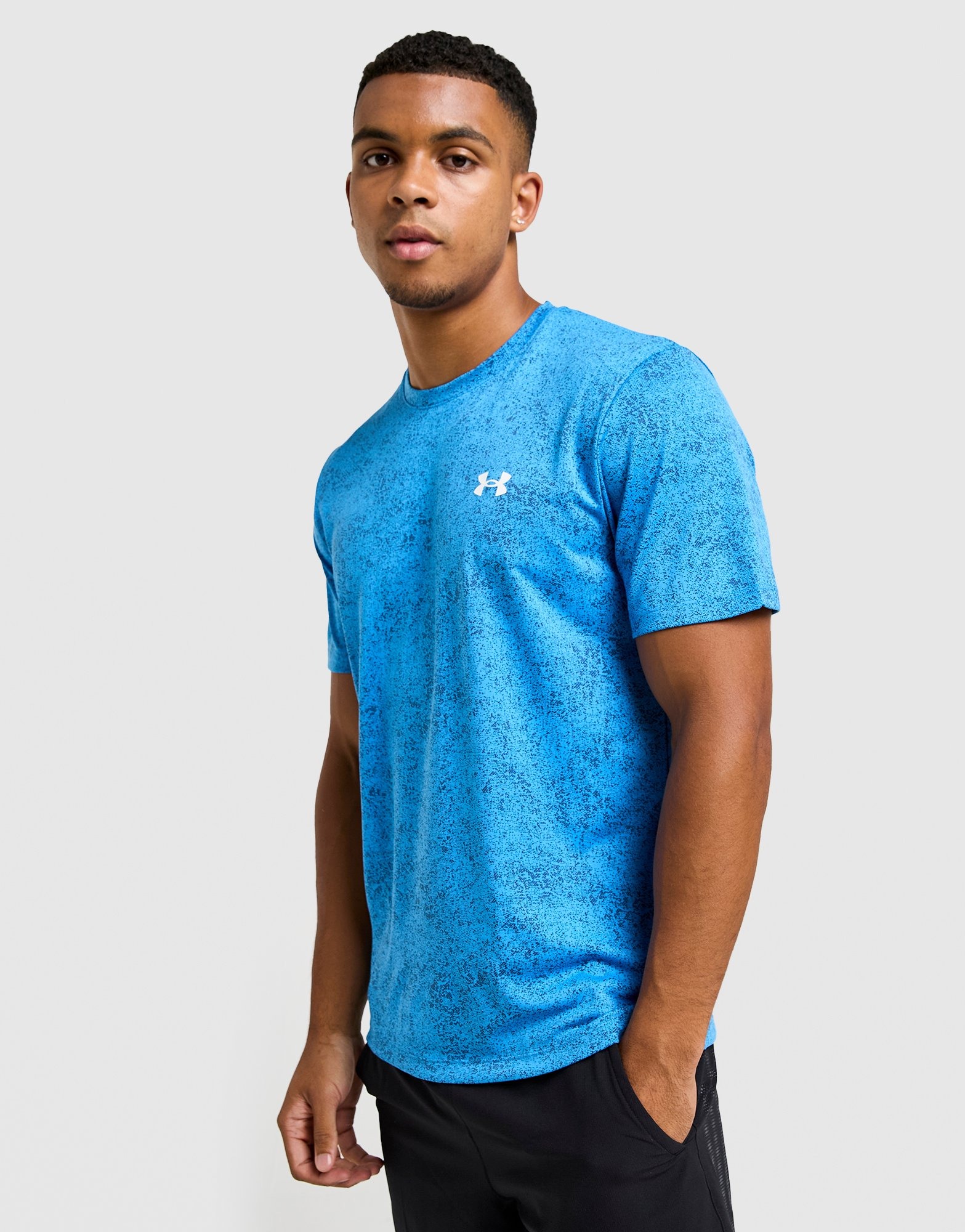 Blauw Under Armour Tech Pixel T-Shirt - JD Sports Nederland