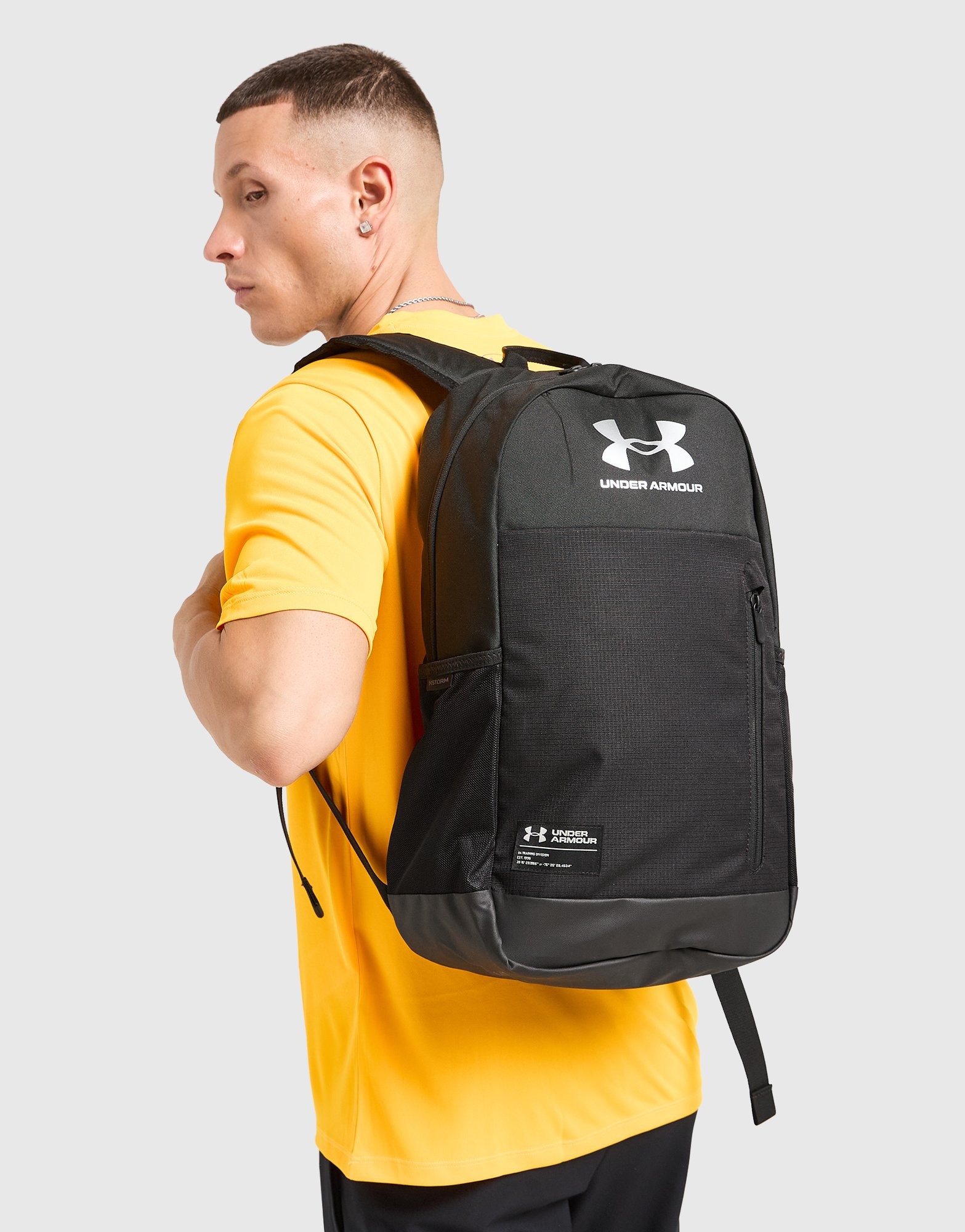 Black Under Armour Heritage Ripstop Backpack - JD Sports Global