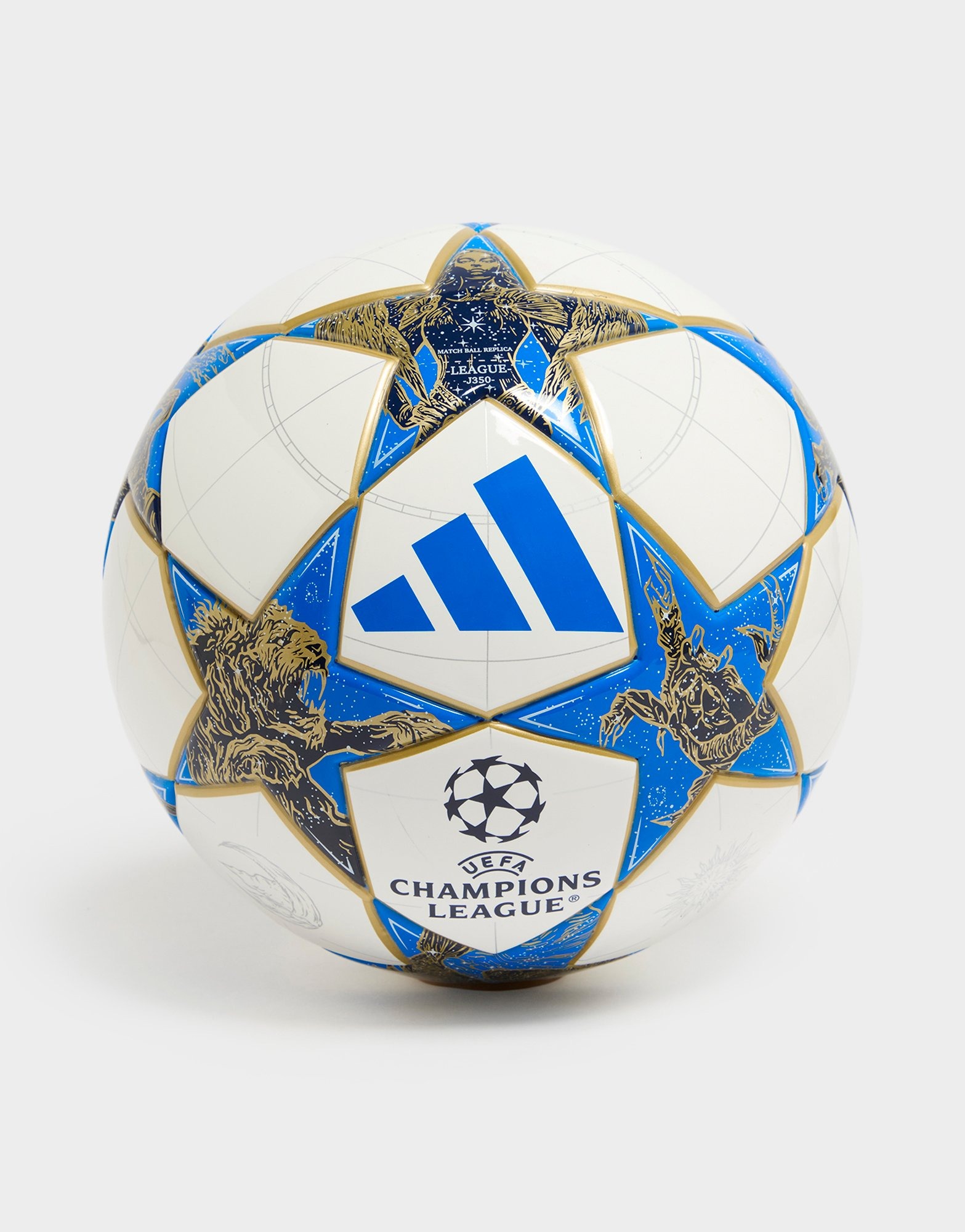 White adidas UEFA Champions League 25/26 League Stage Football - JD ...