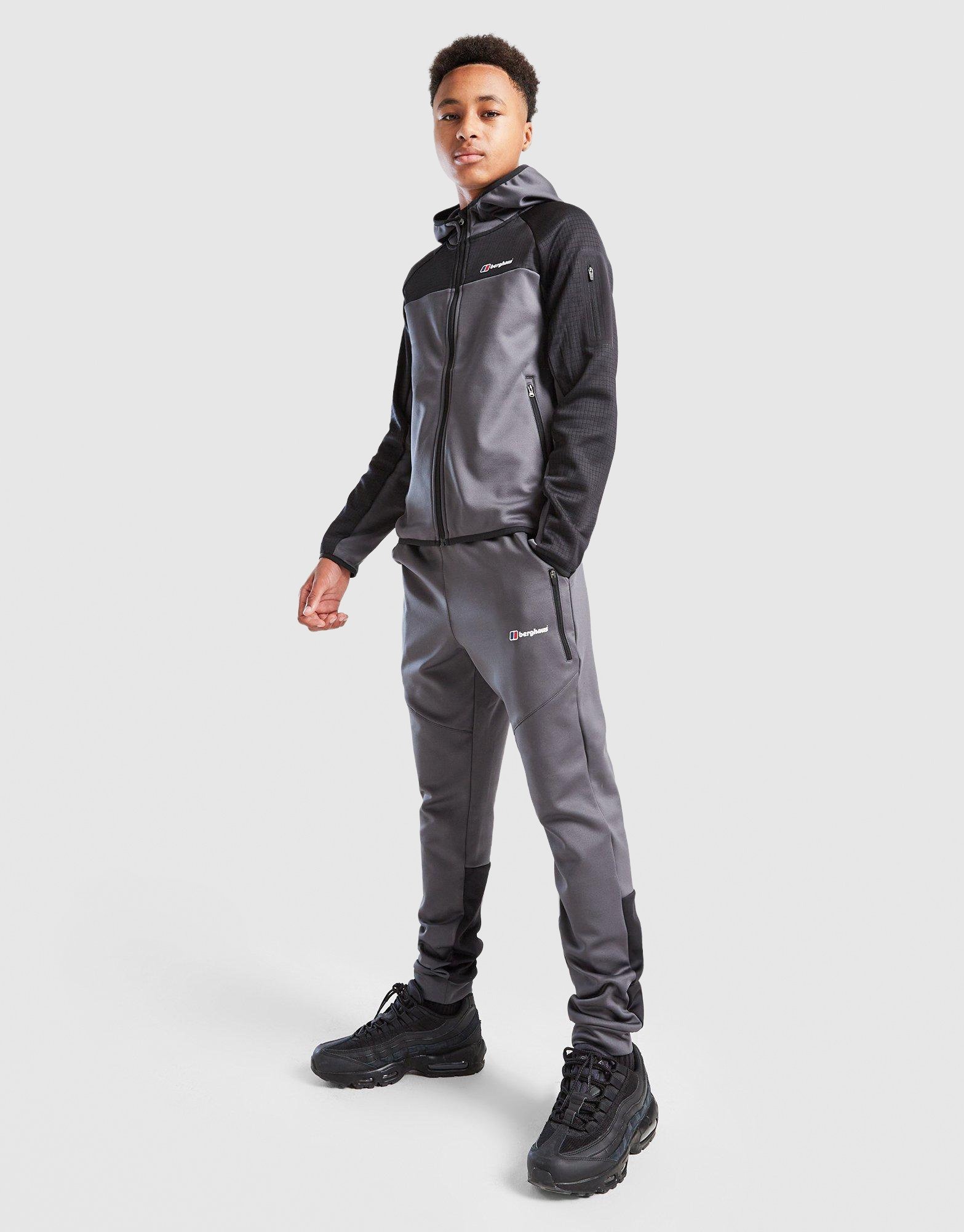 Grey Berghaus Grid Track Pants Junior - JD Sports NZ