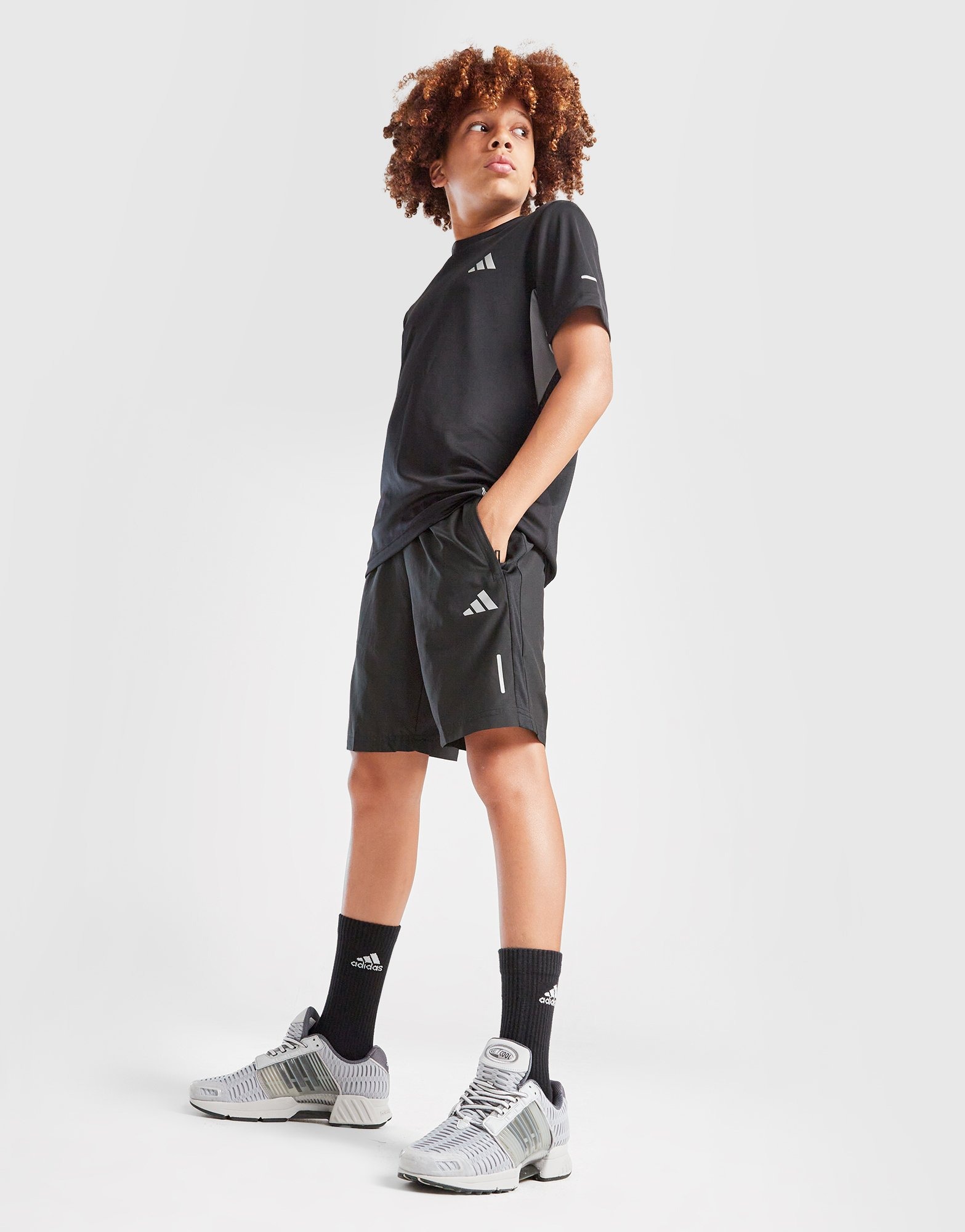 Black adidas Climacool Shorts Junior - JD Sports Global