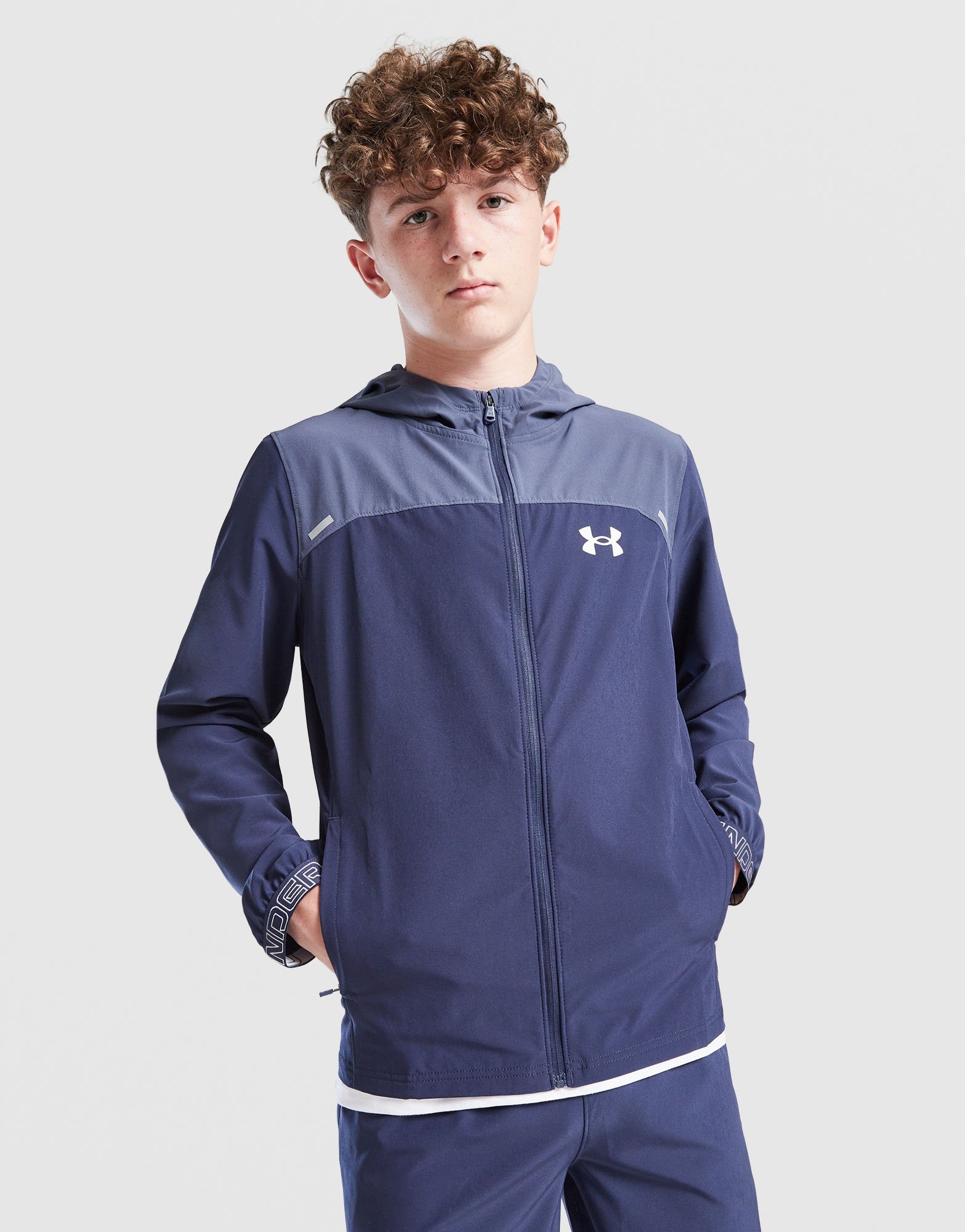 Blue Under Armour Vanish Jacket Junior - JD Sports Global