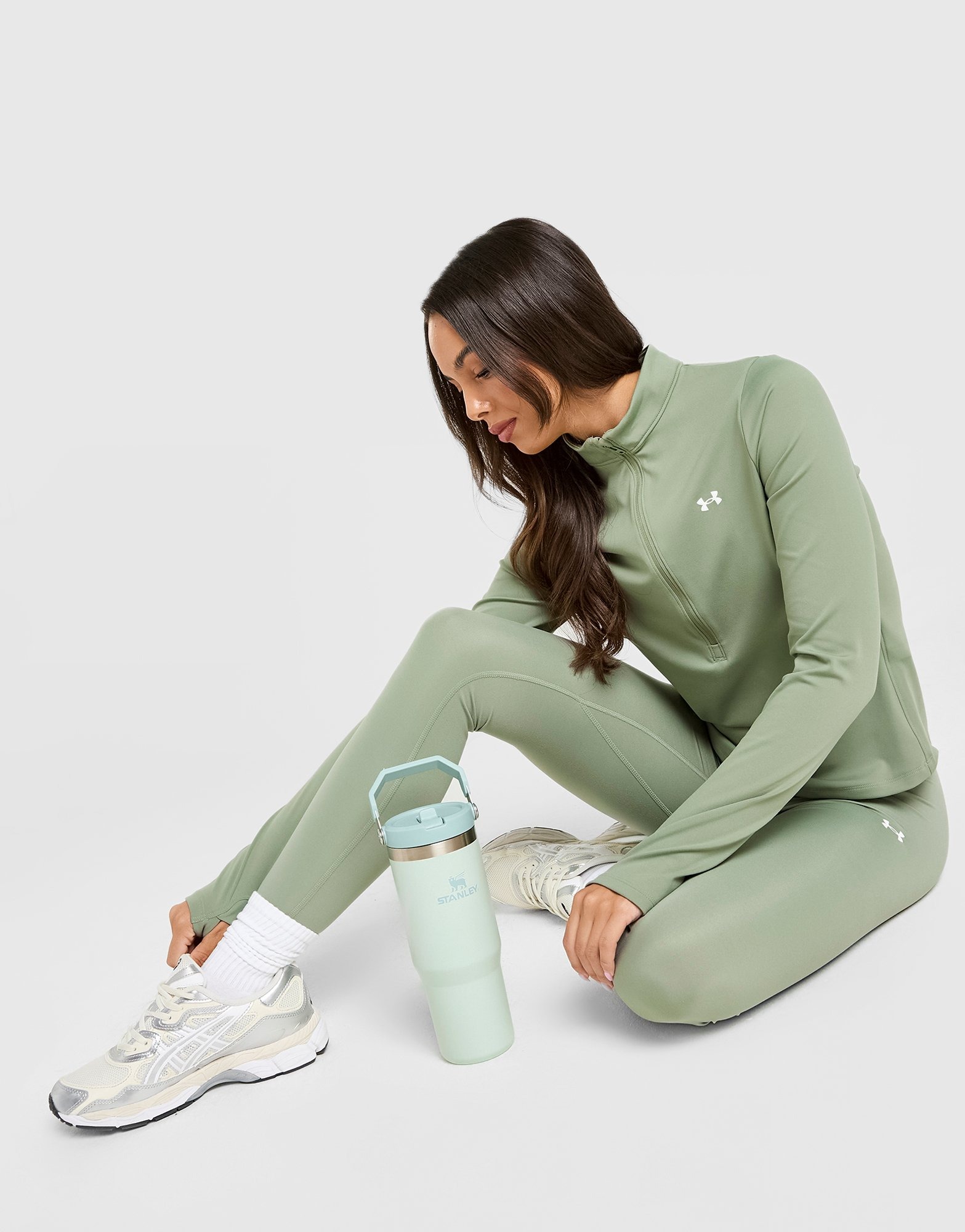 Green Under Armour Motion Tights - JD Sports Global