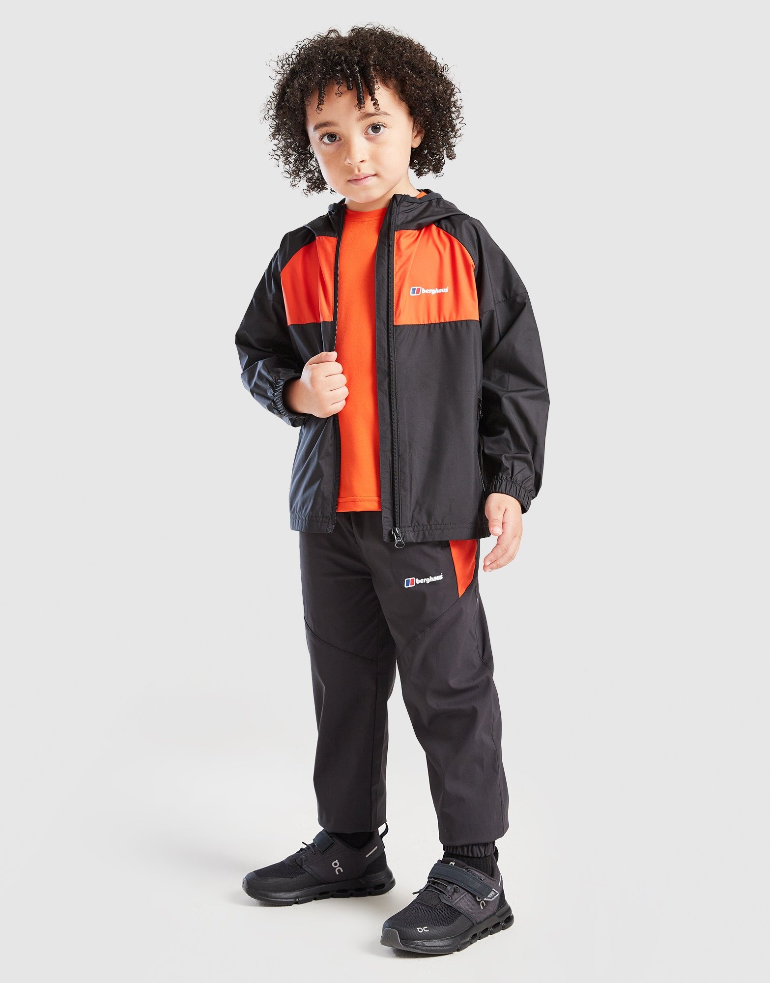 Black Berghaus Windshell 3-Piece Tracksuit Children - JD Sports NZ