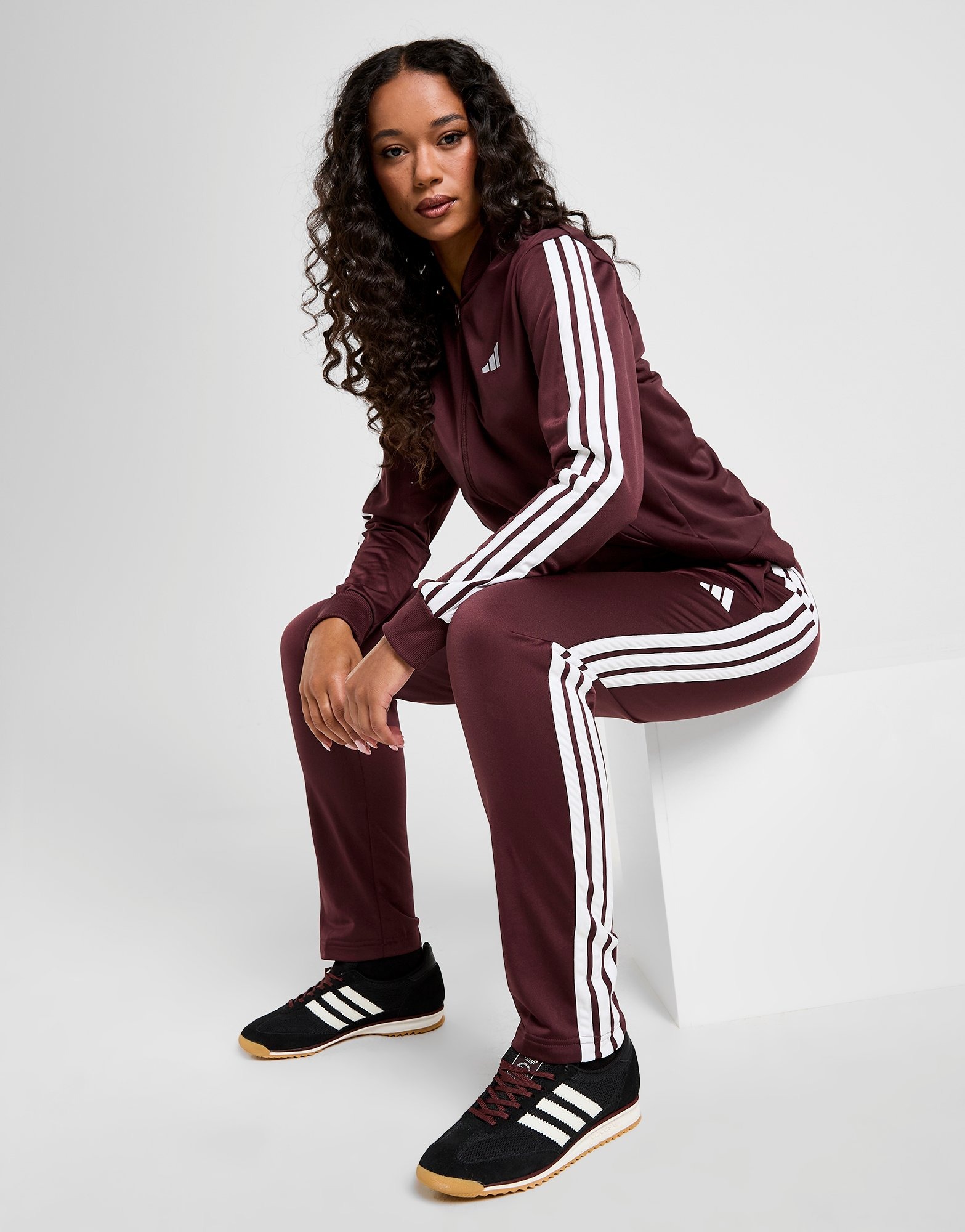 Red adidas 3-stripes Training Tracksuit - JD Sports Australia