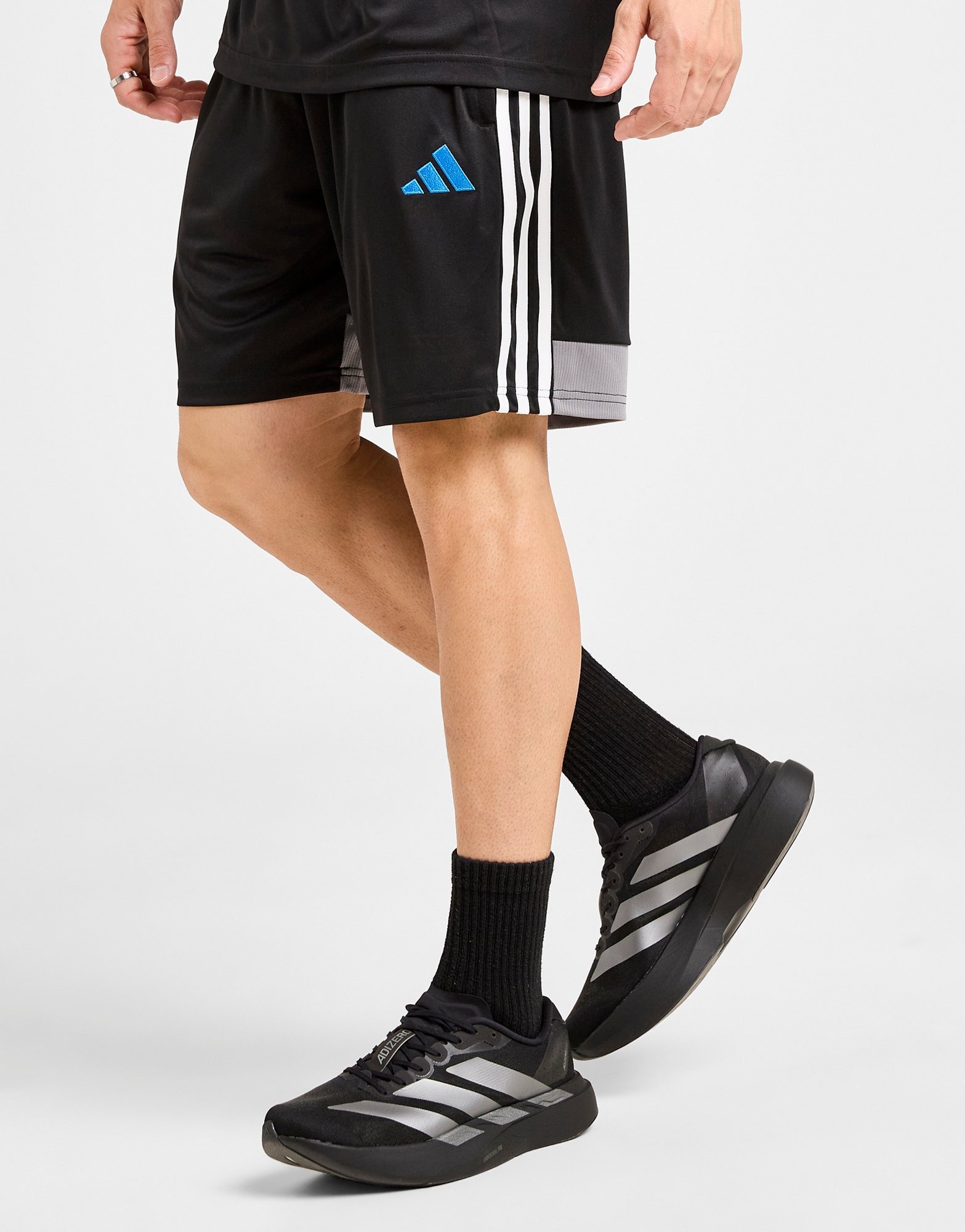 Black adidas Tiro Poly Shorts - JD Sports NZ