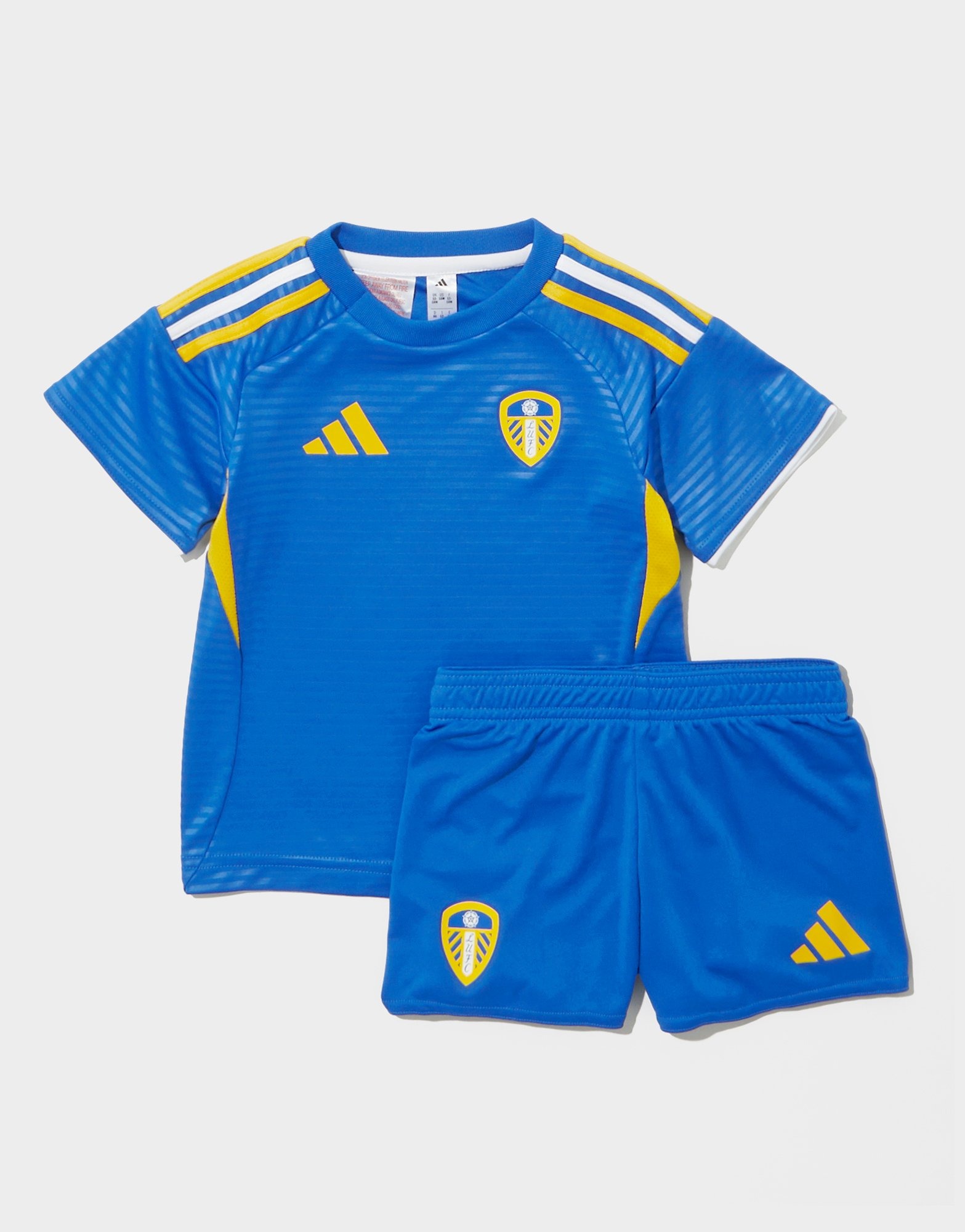 Blue adidas Leeds United FC 2025/26 Away Kit Infant - JD Sports Global