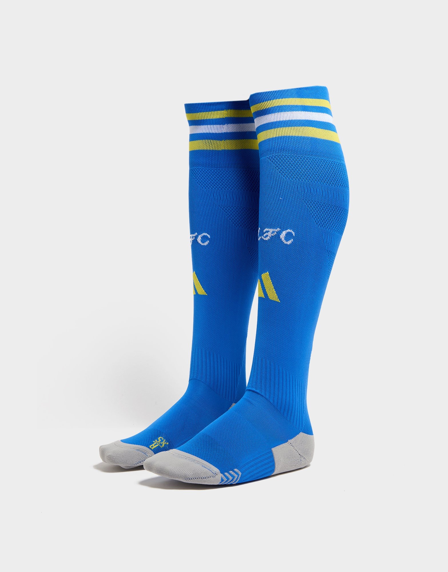 Blue adidas Leeds United 2025/26 Away Socks Junior - JD Sports Global