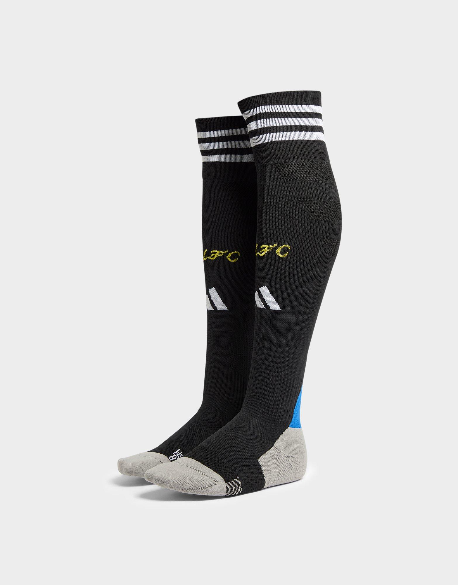 Black adidas Leeds United FC 2025/26 Third Socks Junior - JD Sports NZ