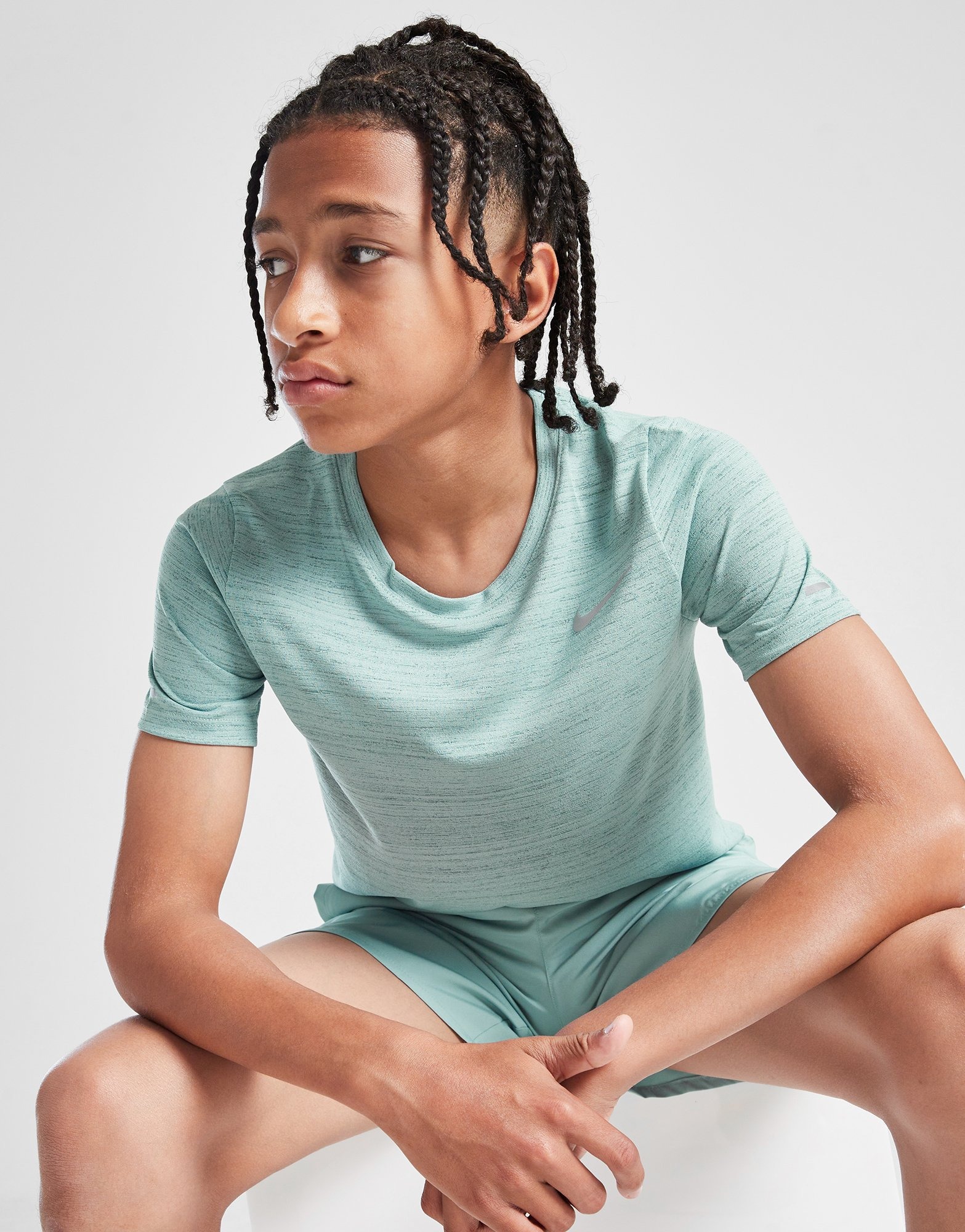 Blue Nike Miler T-Shirt Junior - JD Sports Global