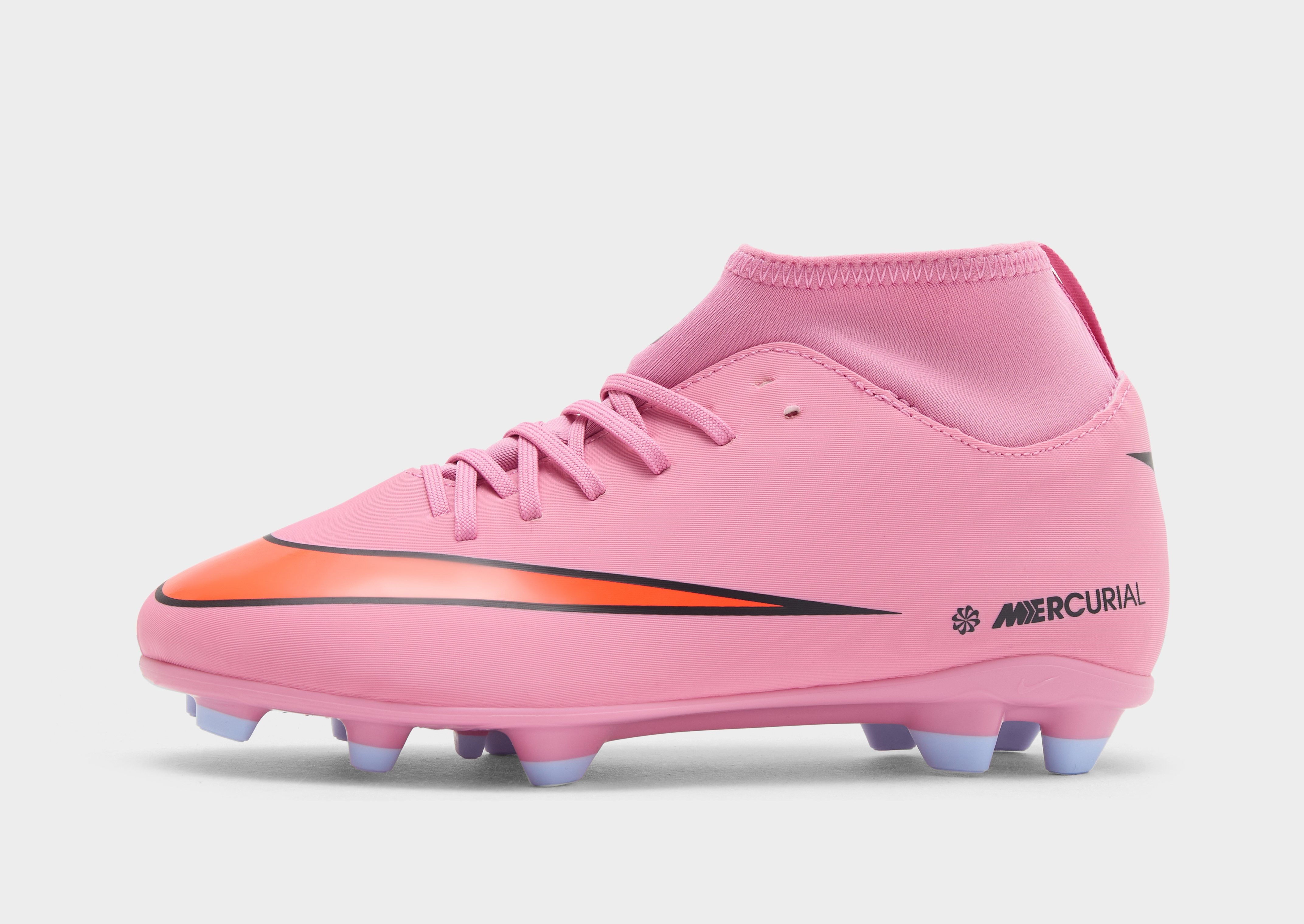 Pink Nike Mercurial Soccer Cleats
