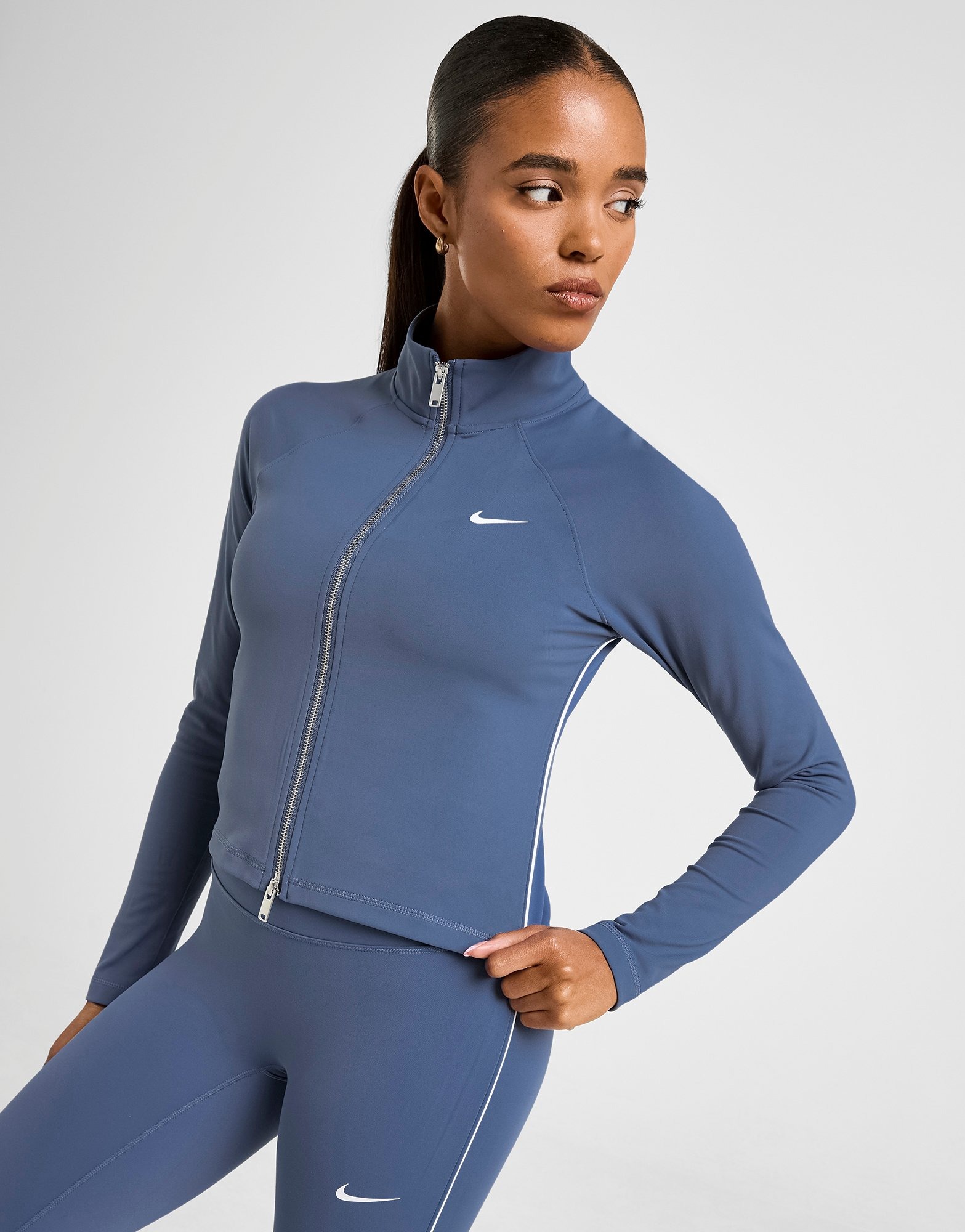 Nike Veste zippée intégrale GLS d’entraînement Bleu- JD Sports France