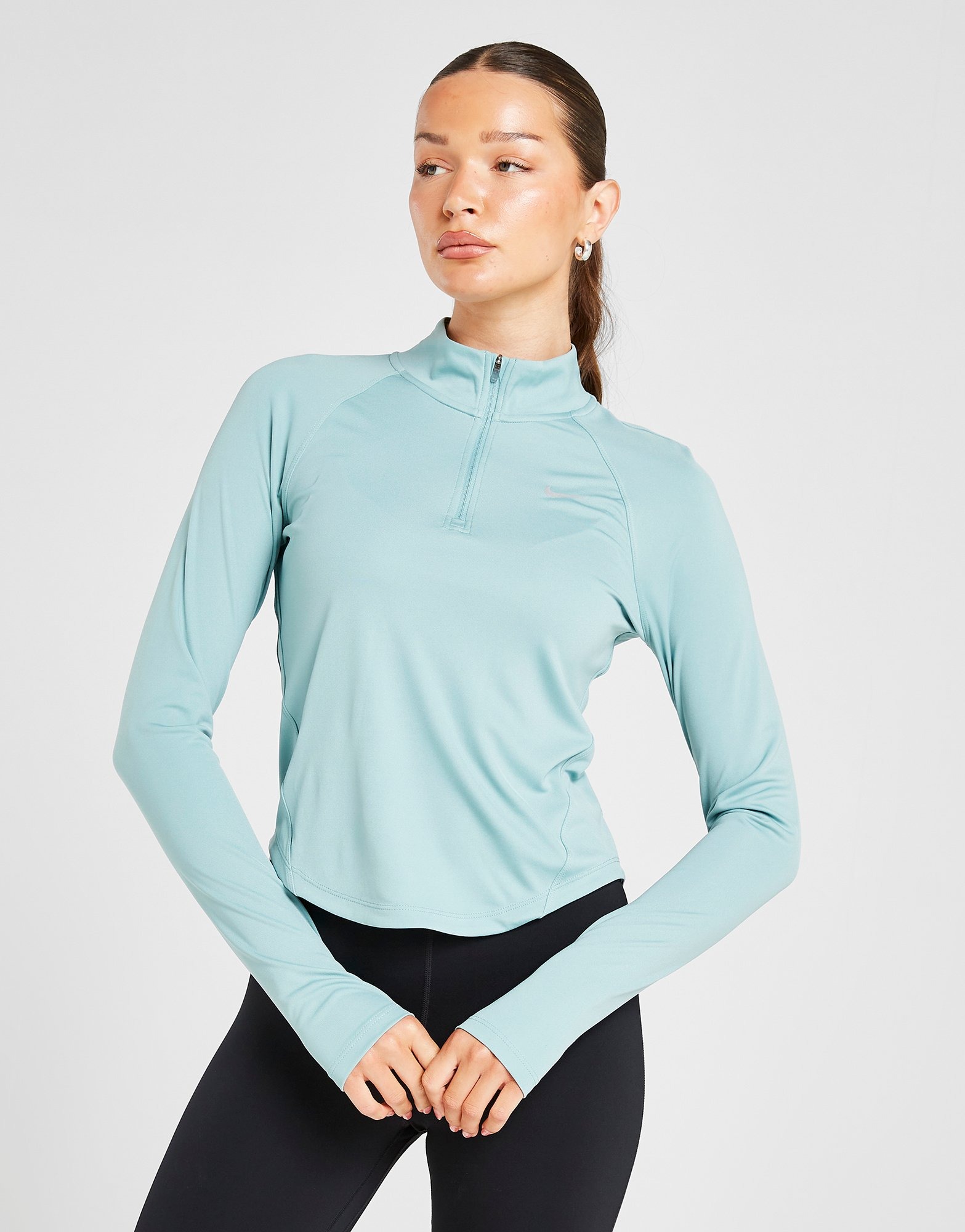 Blue Nike Running Tempo 1/4 Zip Top | JD Sports UK