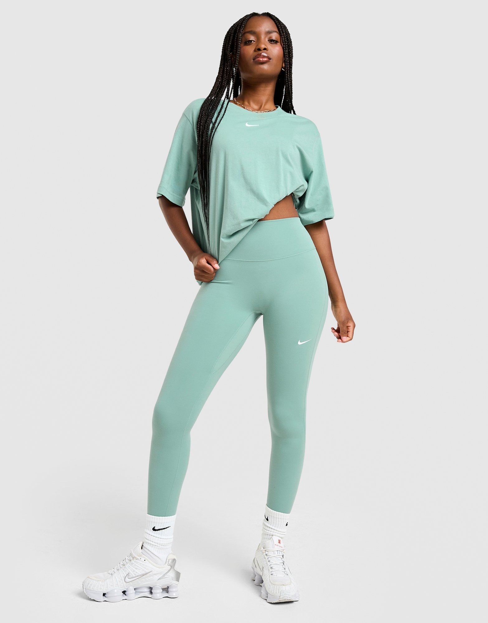 Blue Nike Training One Seamless Leggings - JD Sports Global