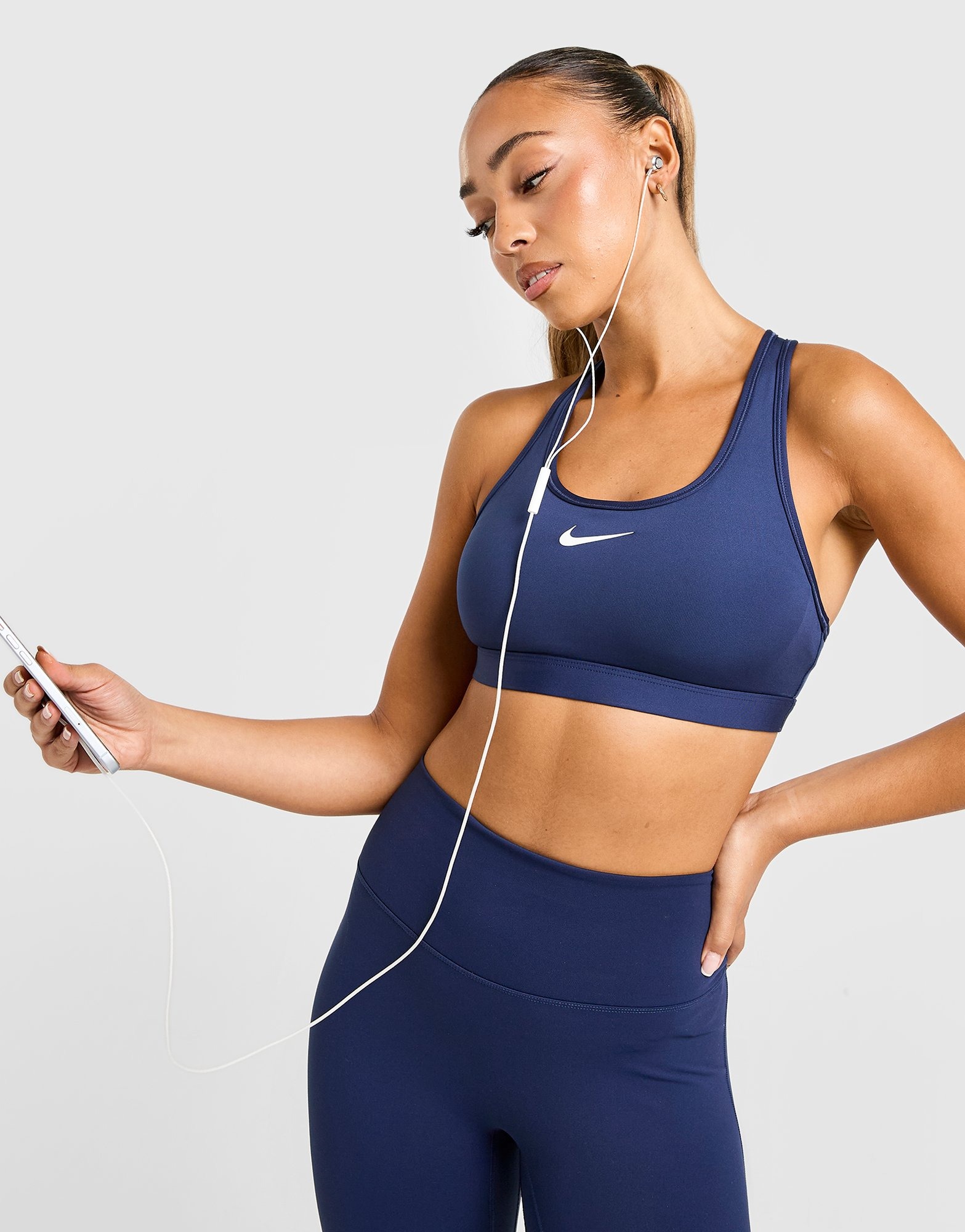 Blue Nike Training Sports Bra | JD Sports UK