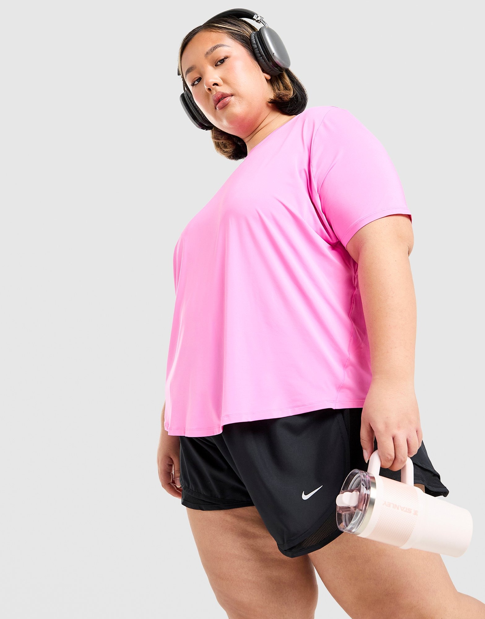Black Nike Plus Size Run Tempo Shorts - JD Sports Sverige