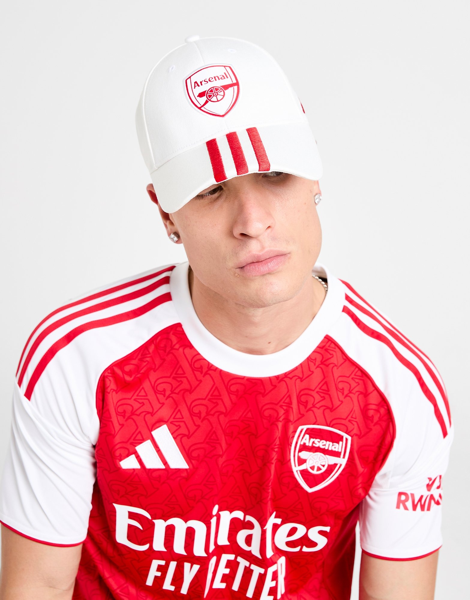 White adidas Arsenal FC Baseball Cap - JD Sports Global