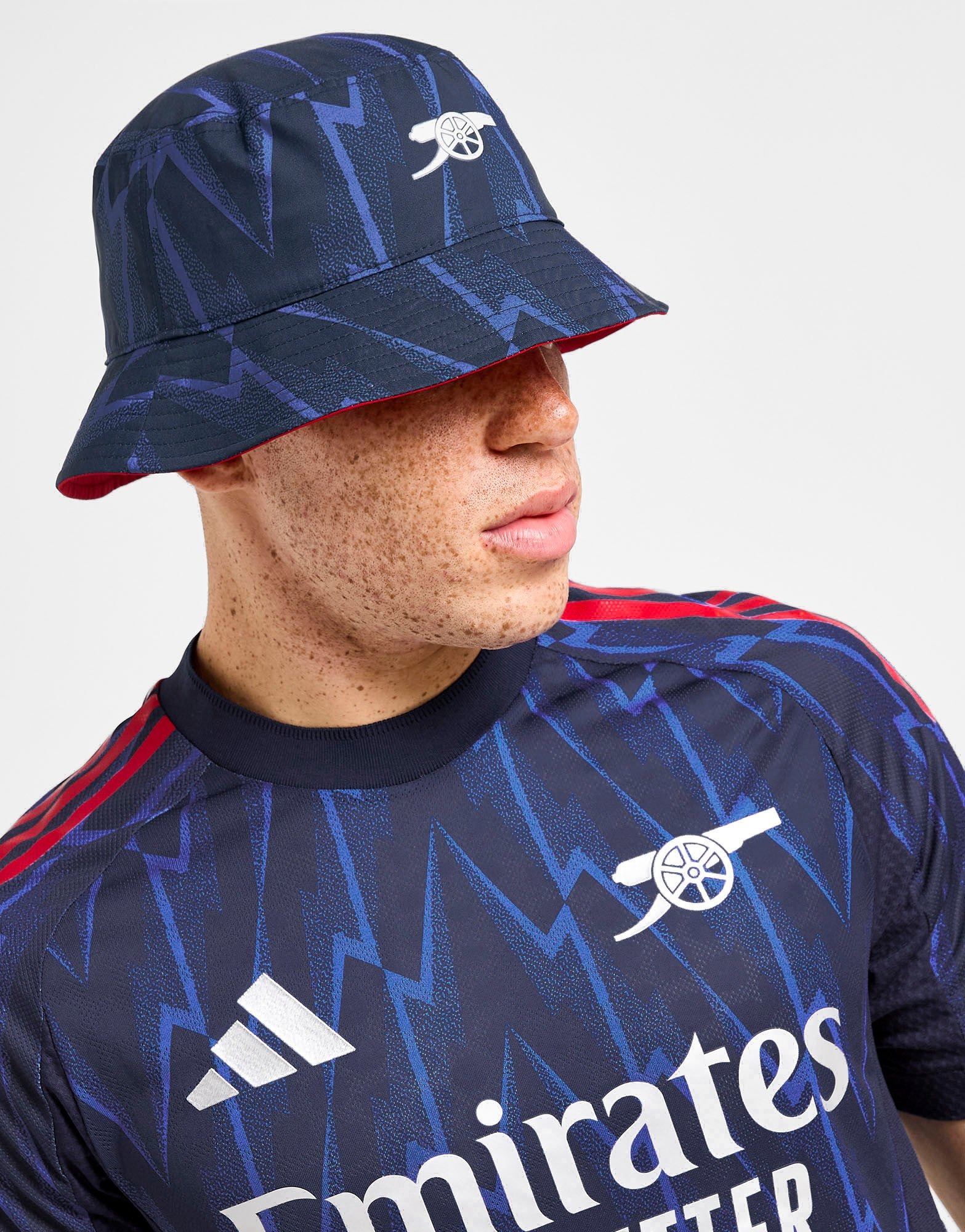Blue adidas Arsenal FC Bucket Hat - JD Sports NZ