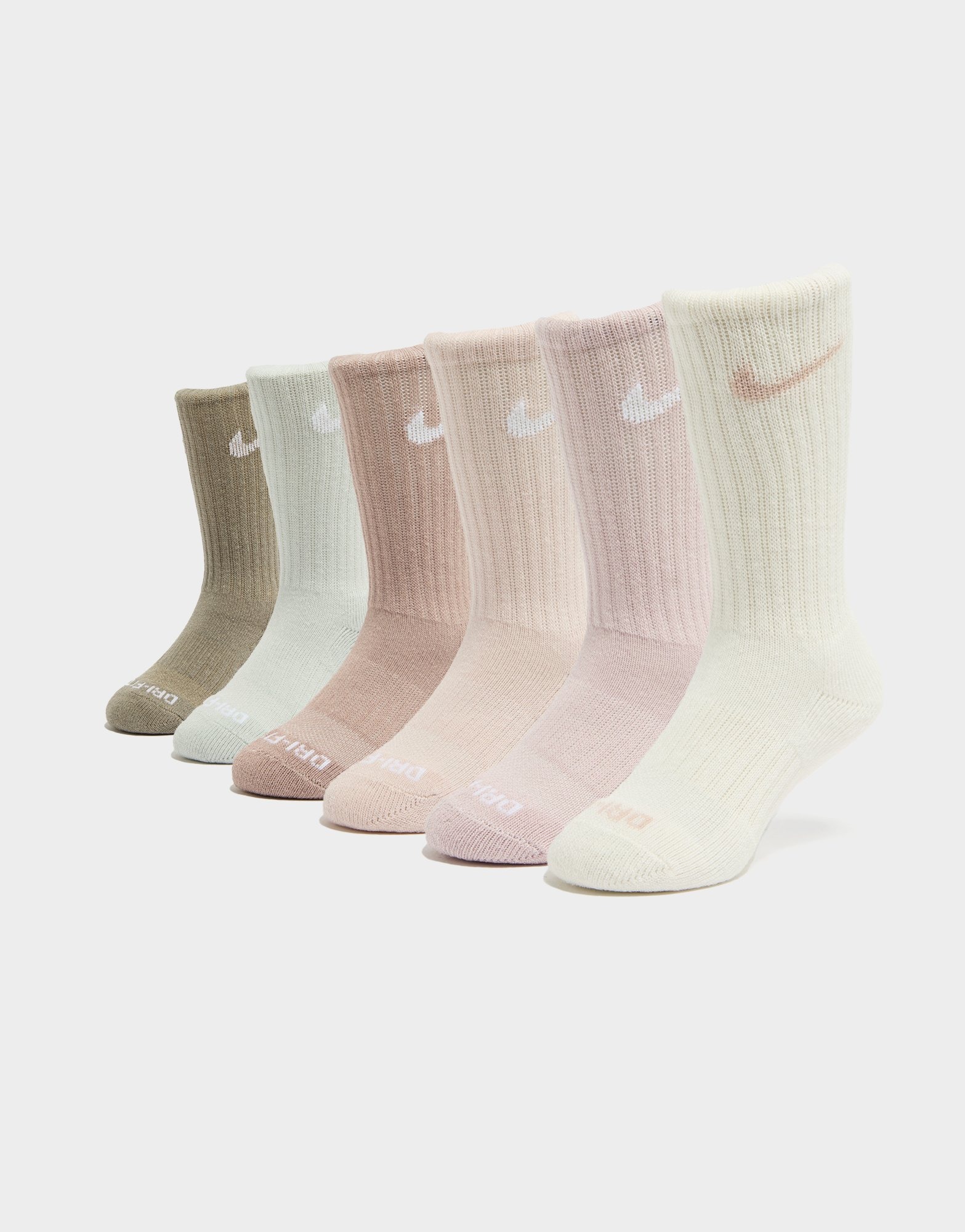 Multi Nike 6-Pack Crew Socks Children | JD Sports UK