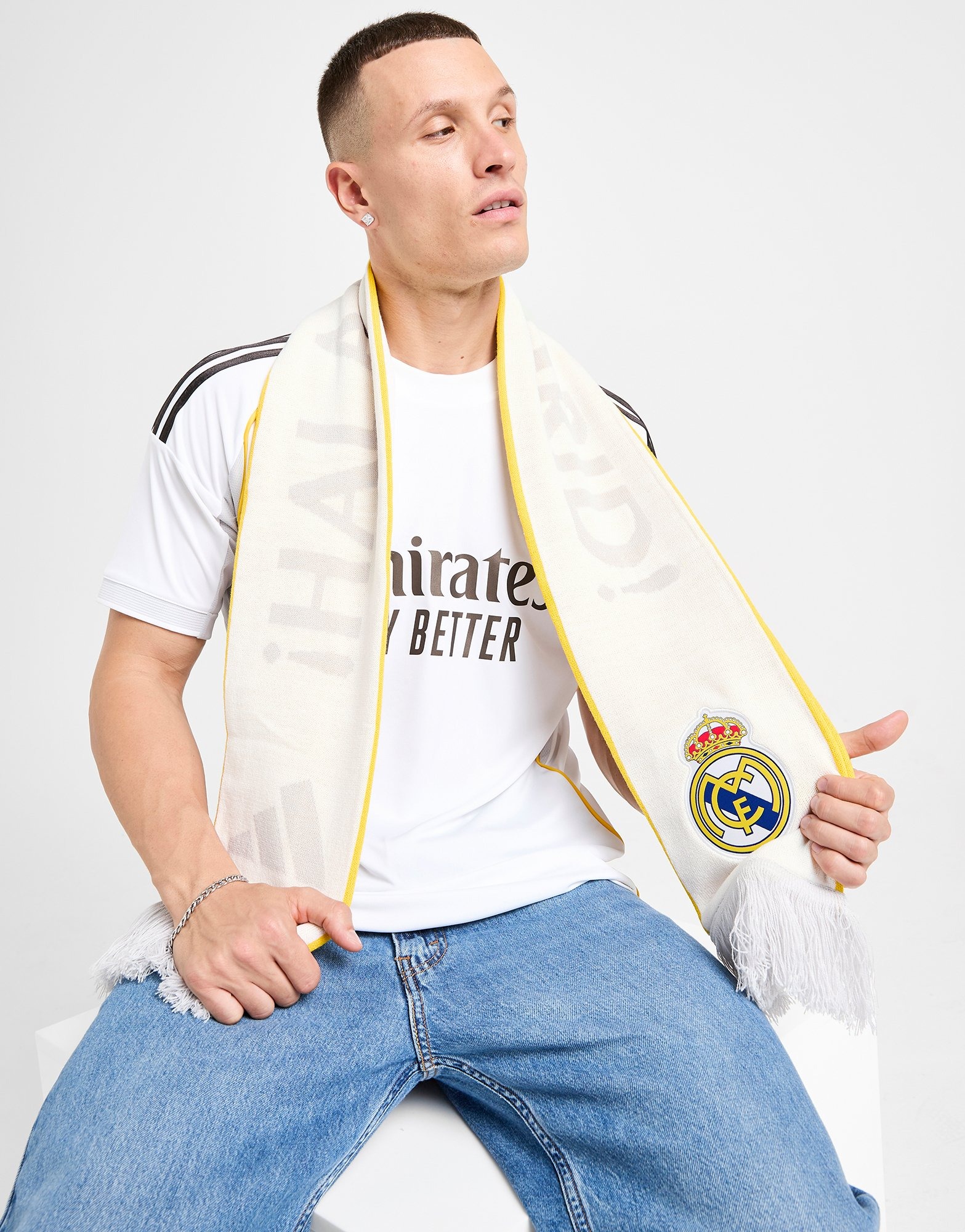 adidas Real Madrid Scarf - JD Sports Nederland