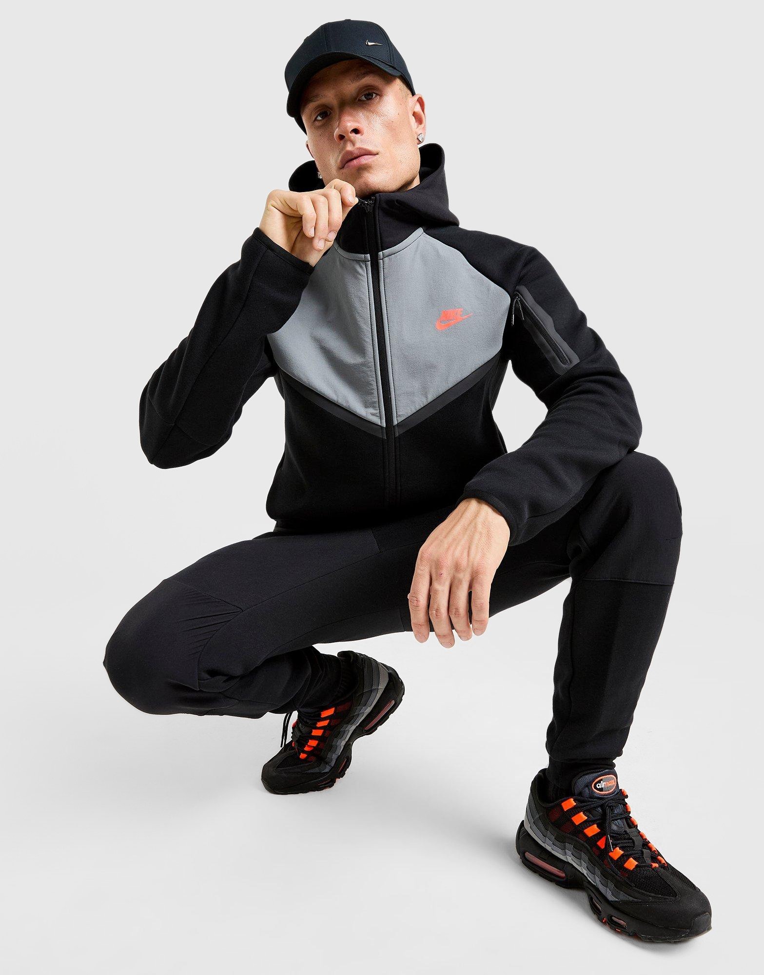 Nike Tech Mix Full Zip Hoodie Schwarz - JD Sports Deutschland