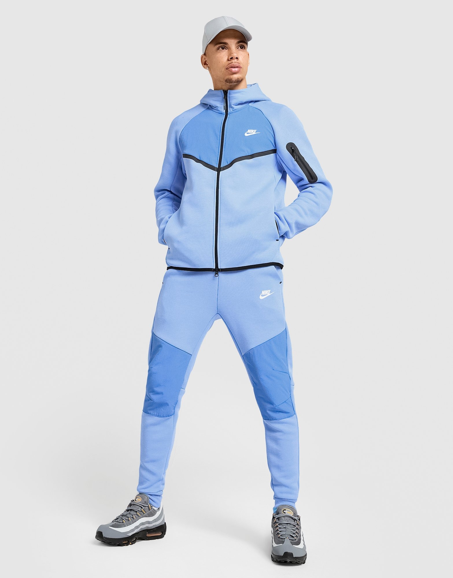 Blue Nike Tech Mix Joggers - JD Sports Global
