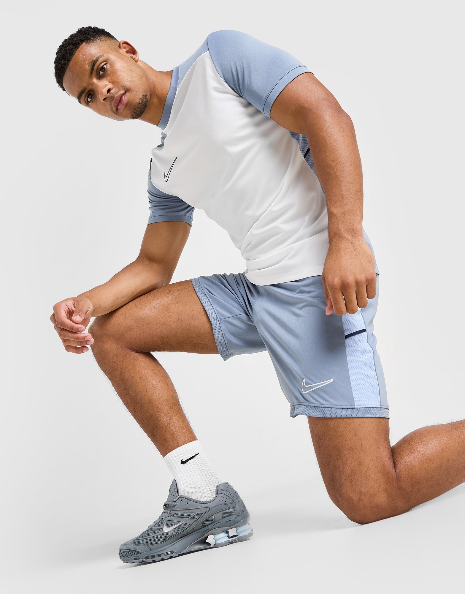 Blue Nike Academy Shorts - JD Sports