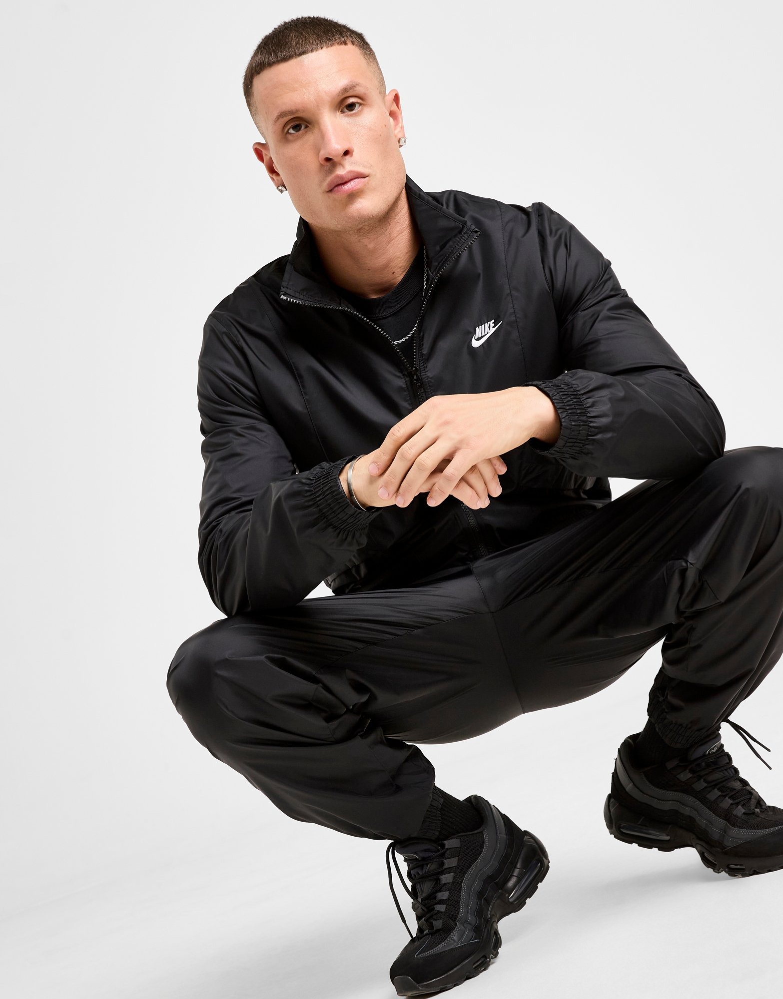 Black Nike Woven Tracksuit - JD Sports Global