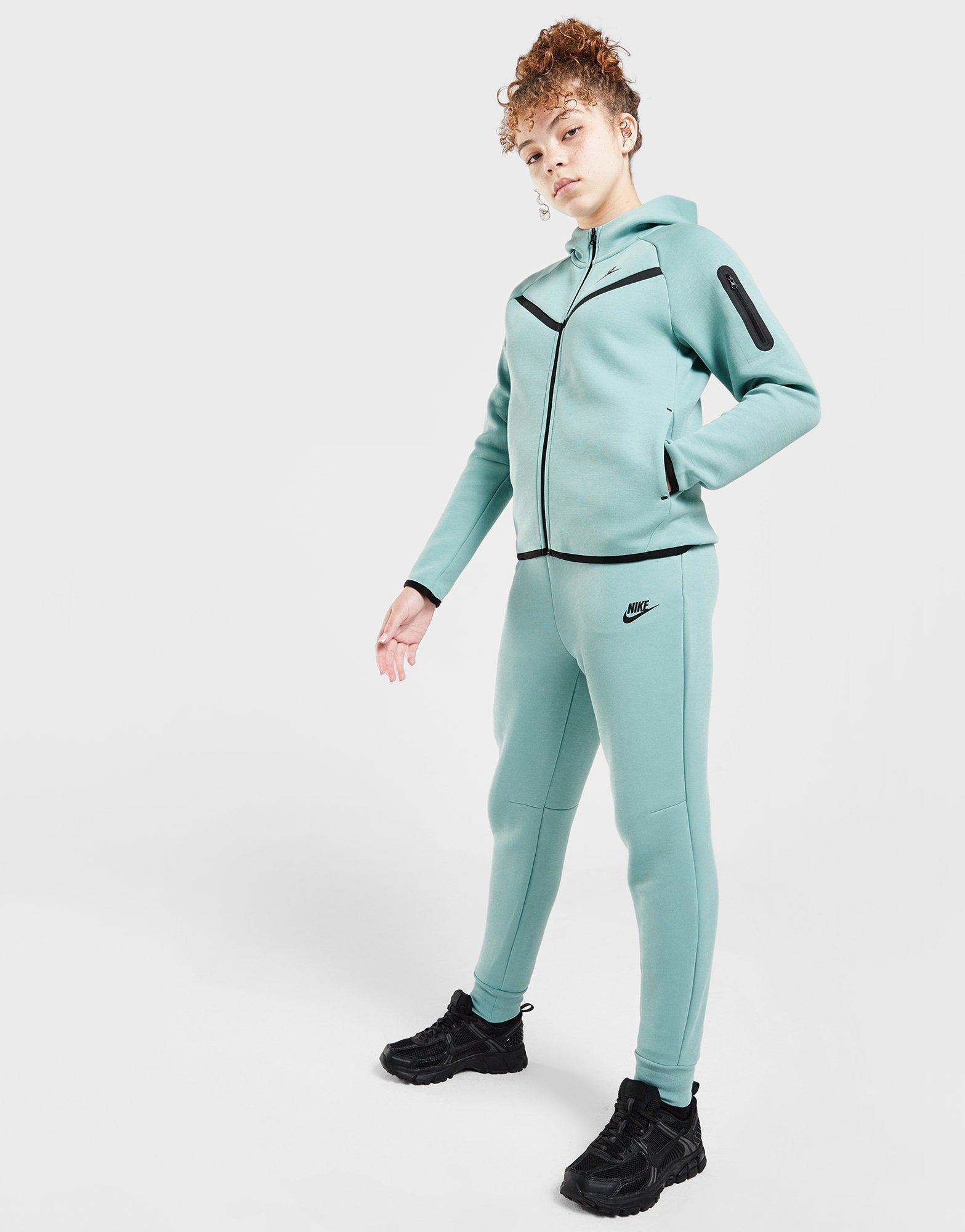 Blue Nike Tech Fleece Pants Junior's - JD Sports NZ