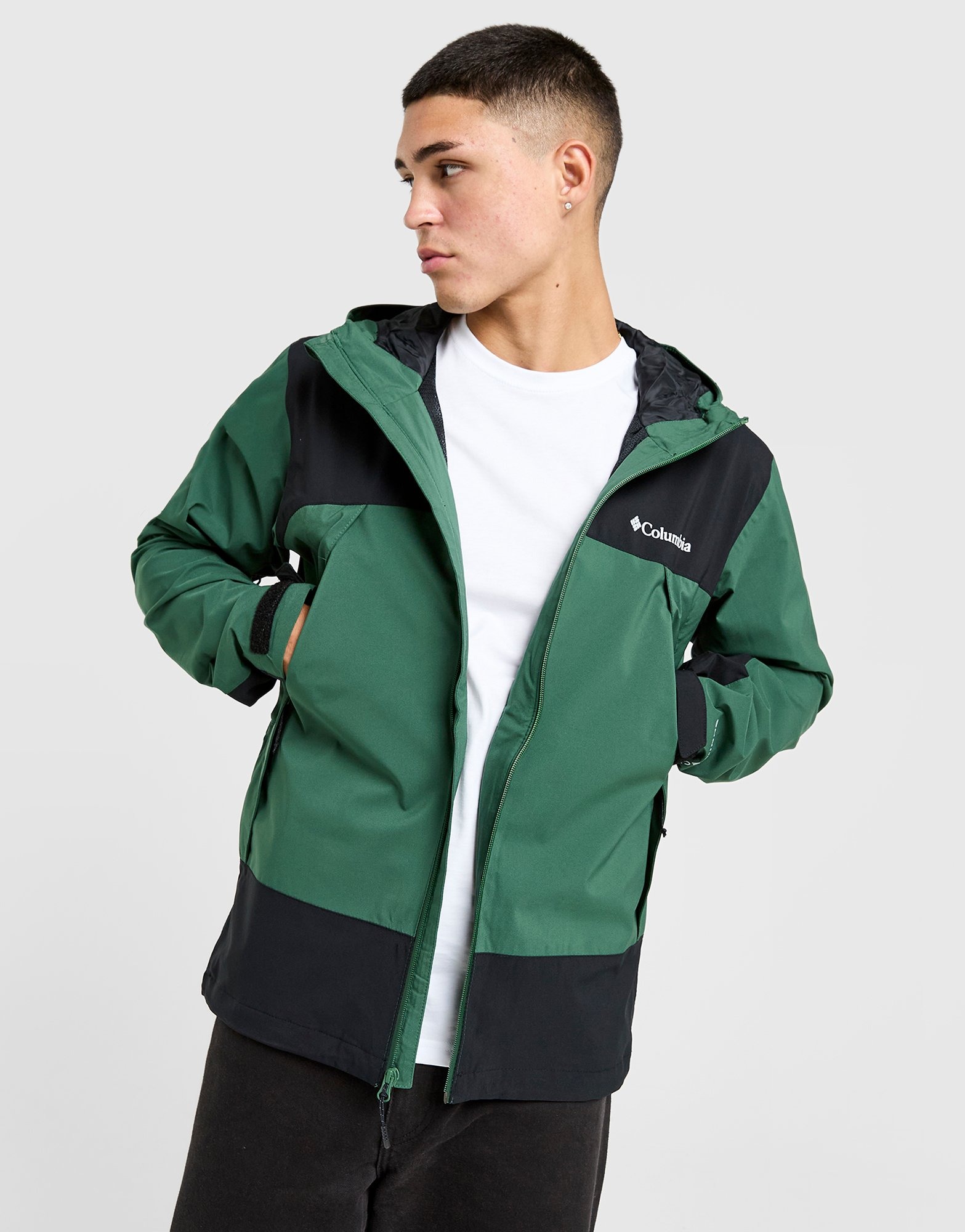 Green Columbia Boulder Falls Jacket | JD Sports UK