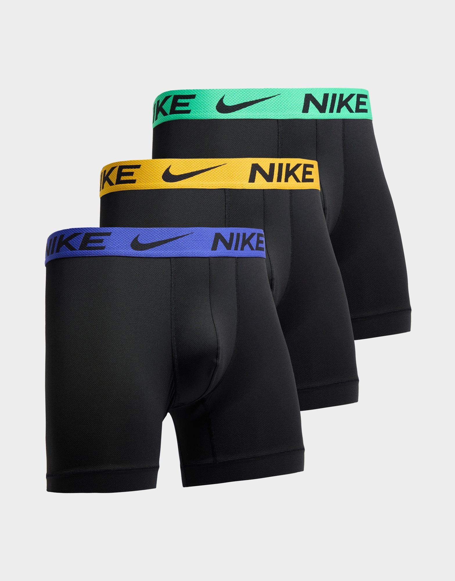 Black Nike 3-Pack Essential Micro Boxers | JD Sports UK